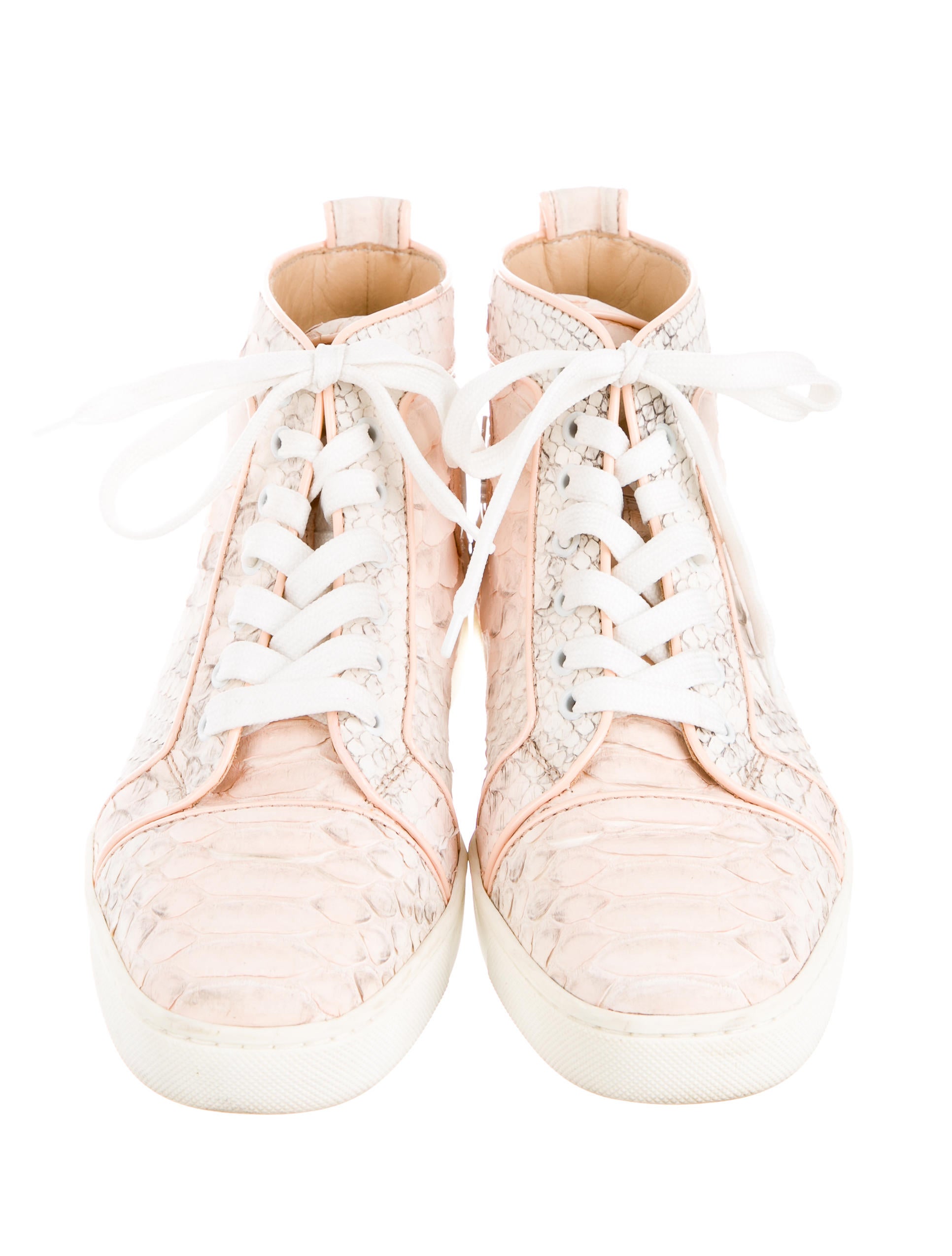 Christian Louboutin Python High-Top Sneakers - Shoes - CHT40945 | The ...