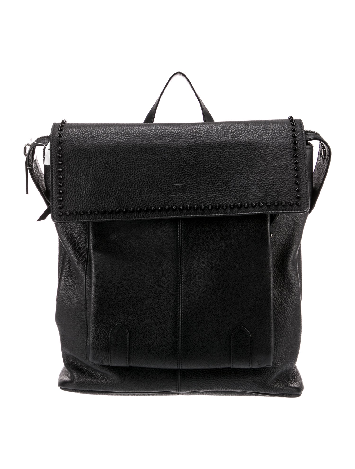 Christian Louboutin Leather Syd - Black Backpacks, Handbags - CHT430934 ...