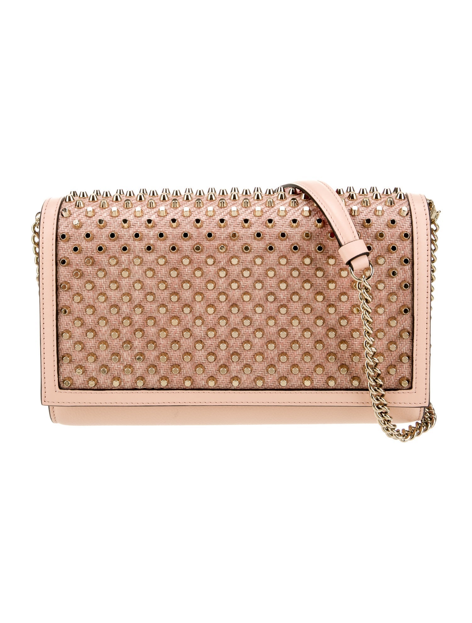 Christian Louboutin Patent Leather Crossbody Bag - Neutrals Crossbody ...
