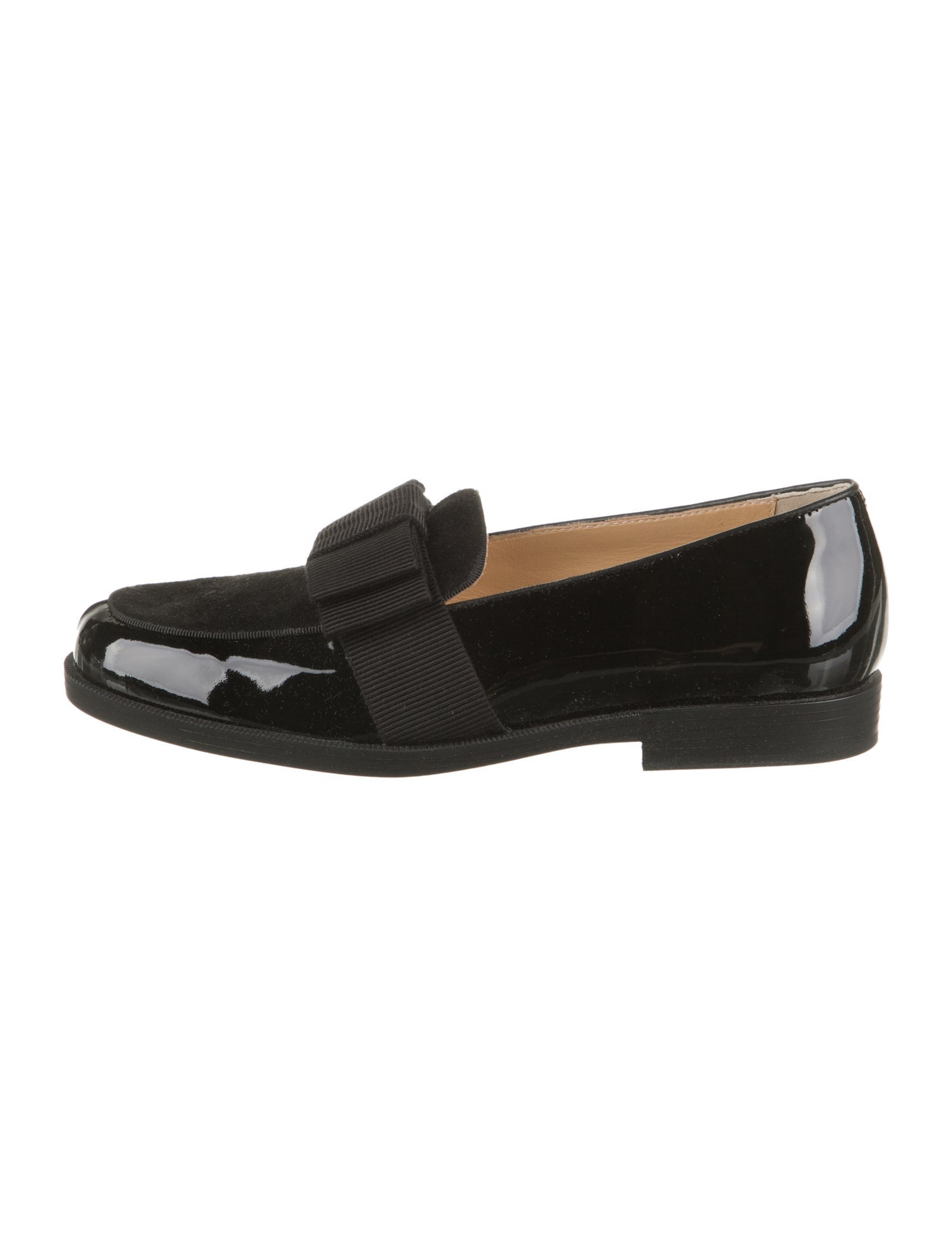 Christian Louboutin Girls' Styleetoy Flat Loafers - Black Sizes 7-16 ...