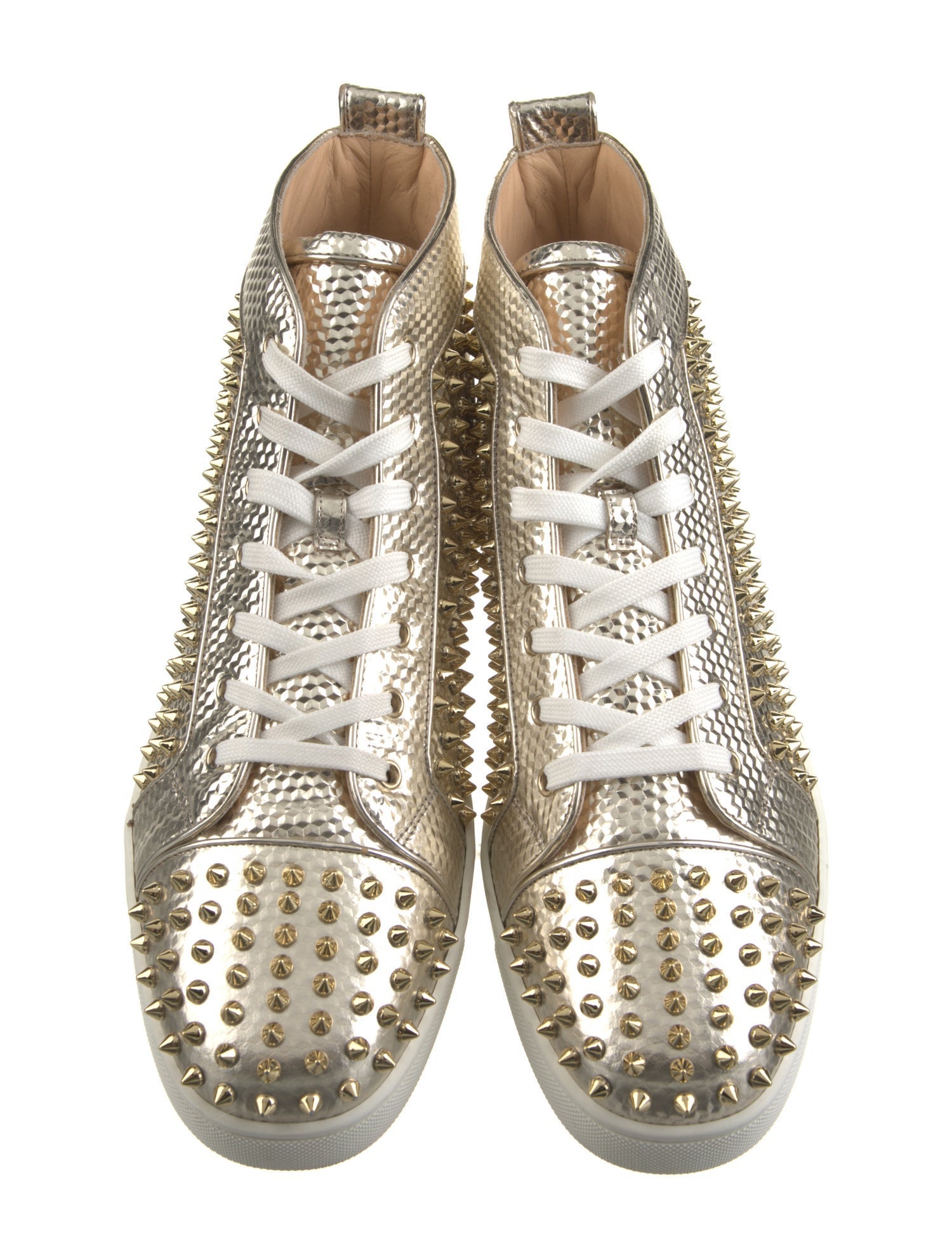 Christian Louboutin Rockstud Spike Derby Shoes - Black Oxfords, Shoes ...