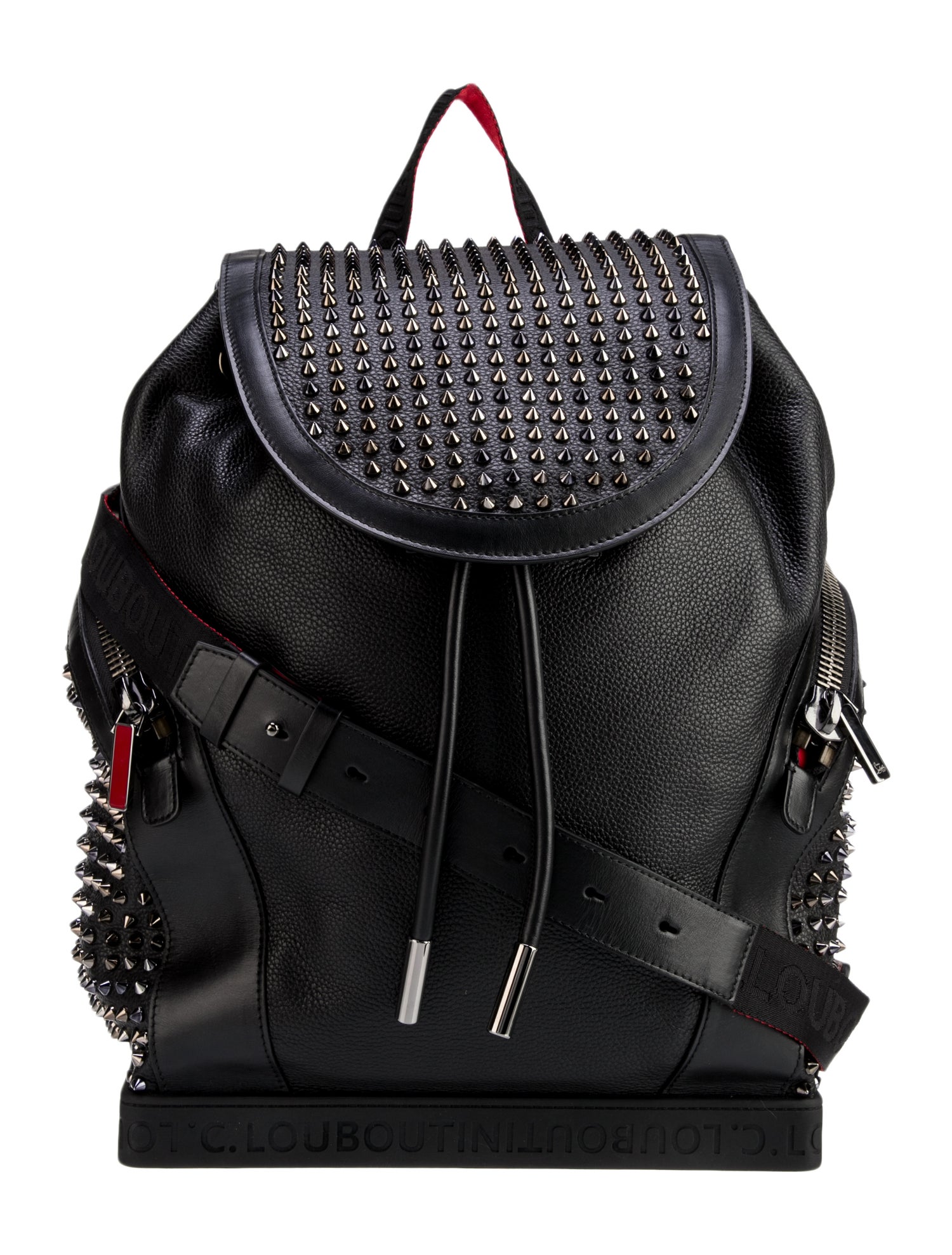 Christian Louboutin Spike Backpack - Black Backpacks, Bags - CHT455663 ...