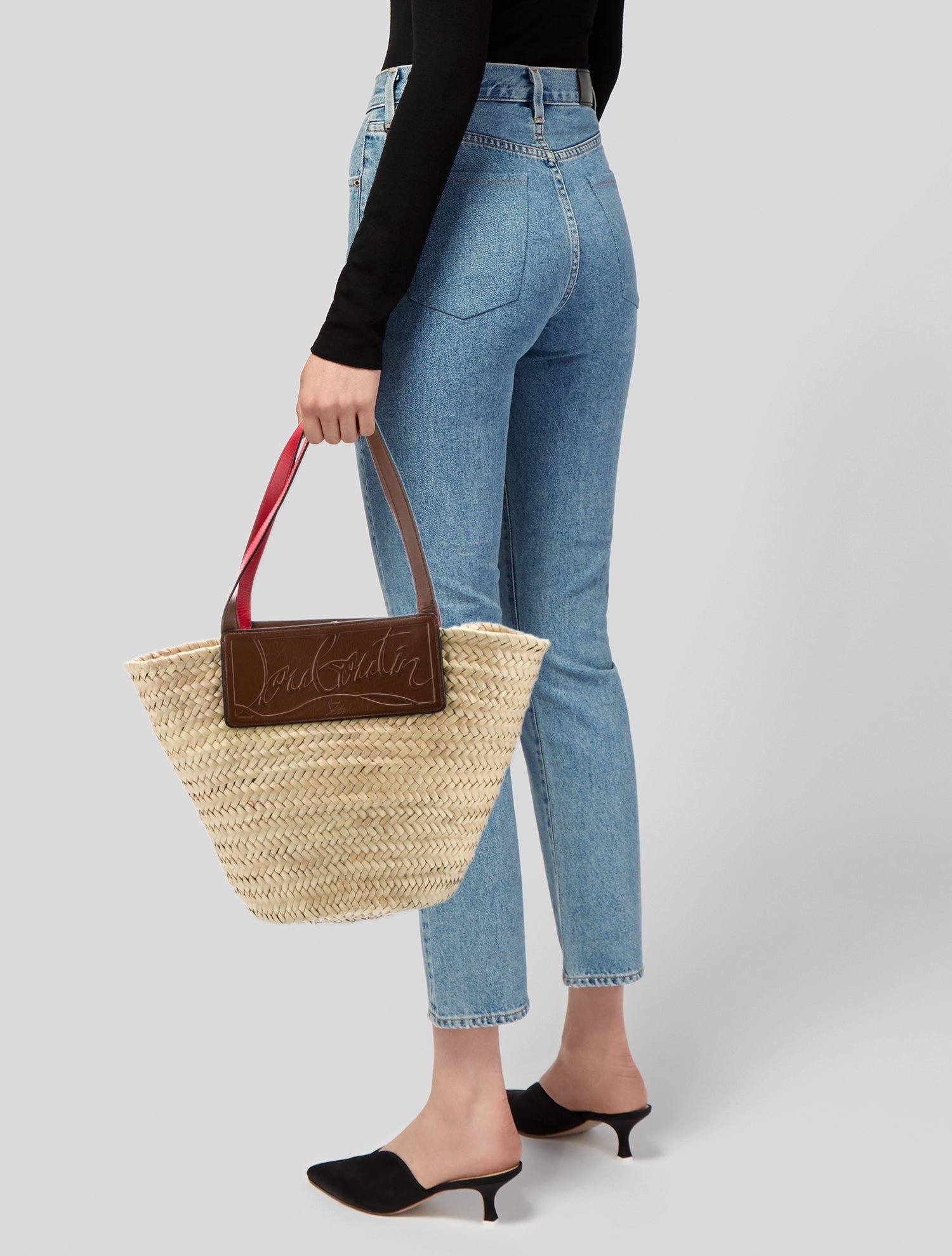 Loewe Straw Square Basket Small 2023 - Neutrals Totes, Handbags ...