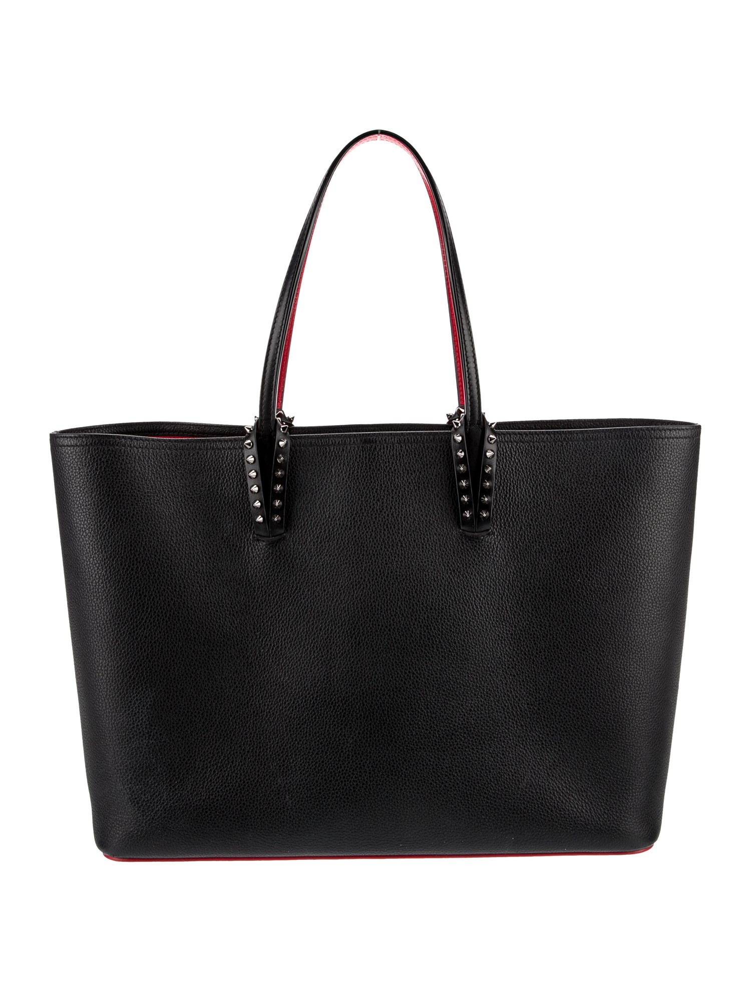 Christian Louboutin Spike Cabata - Black Totes, Handbags - CHT472993 ...