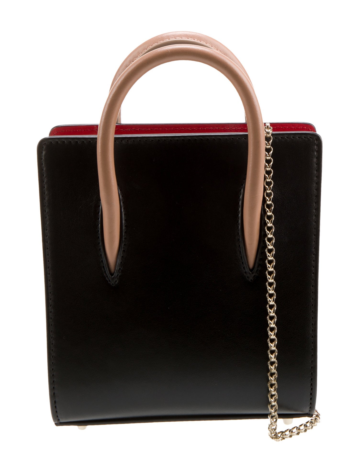 Christian Louboutin Spike Paloma - Black Evening Bags, Handbags ...