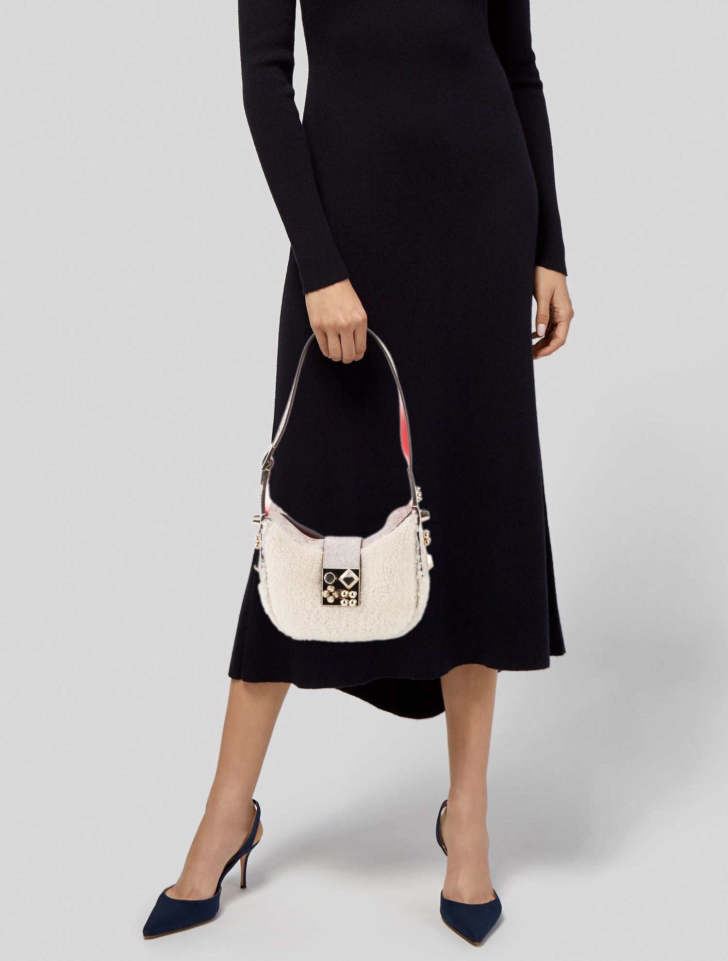 untitlab® Rubber Shoulder Bag - Neutrals Shoulder Bags, Handbags ...