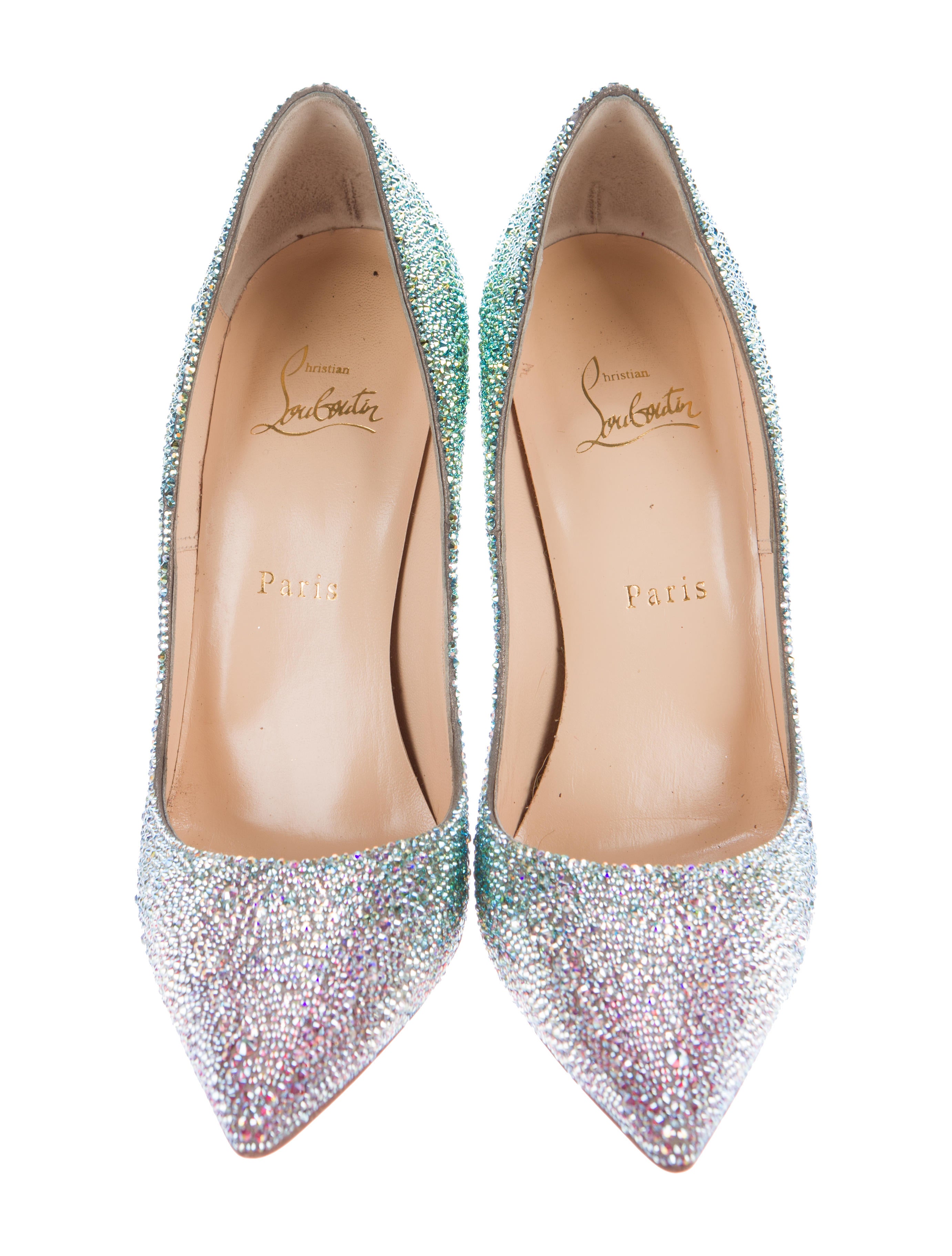 Christian Louboutin Strass-Embellished So Kate Pumps - Shoes - CHT71788 ...