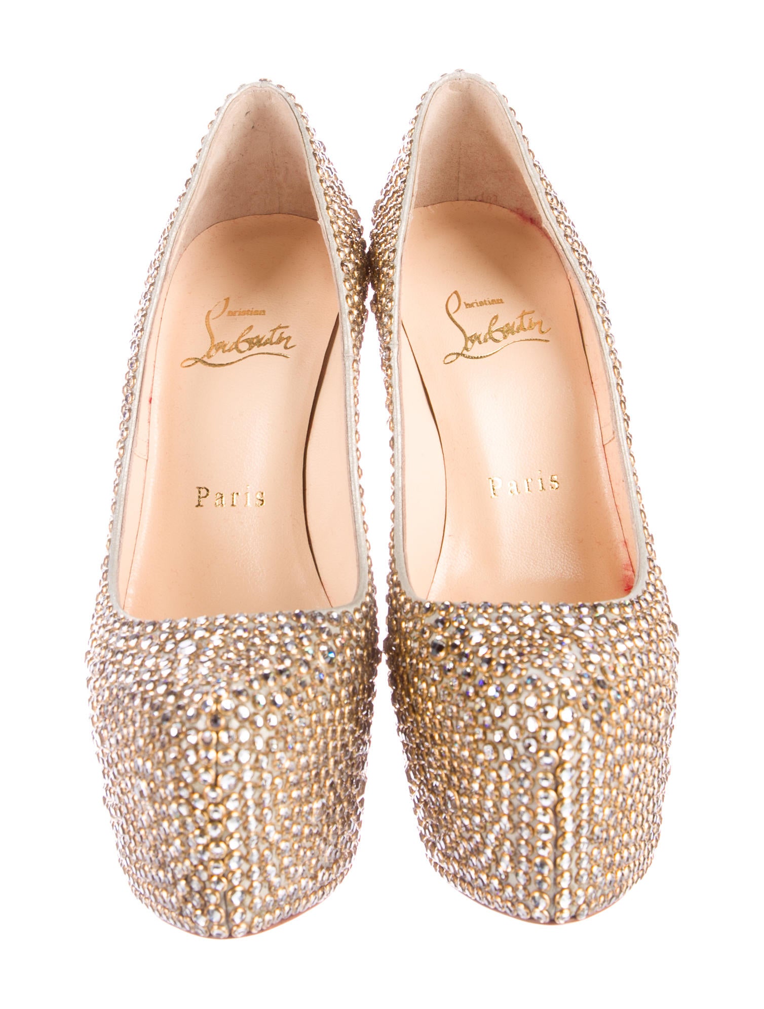 Christian Louboutin Daffodil Strass Pumps - Shoes - CHT75403 | The RealReal