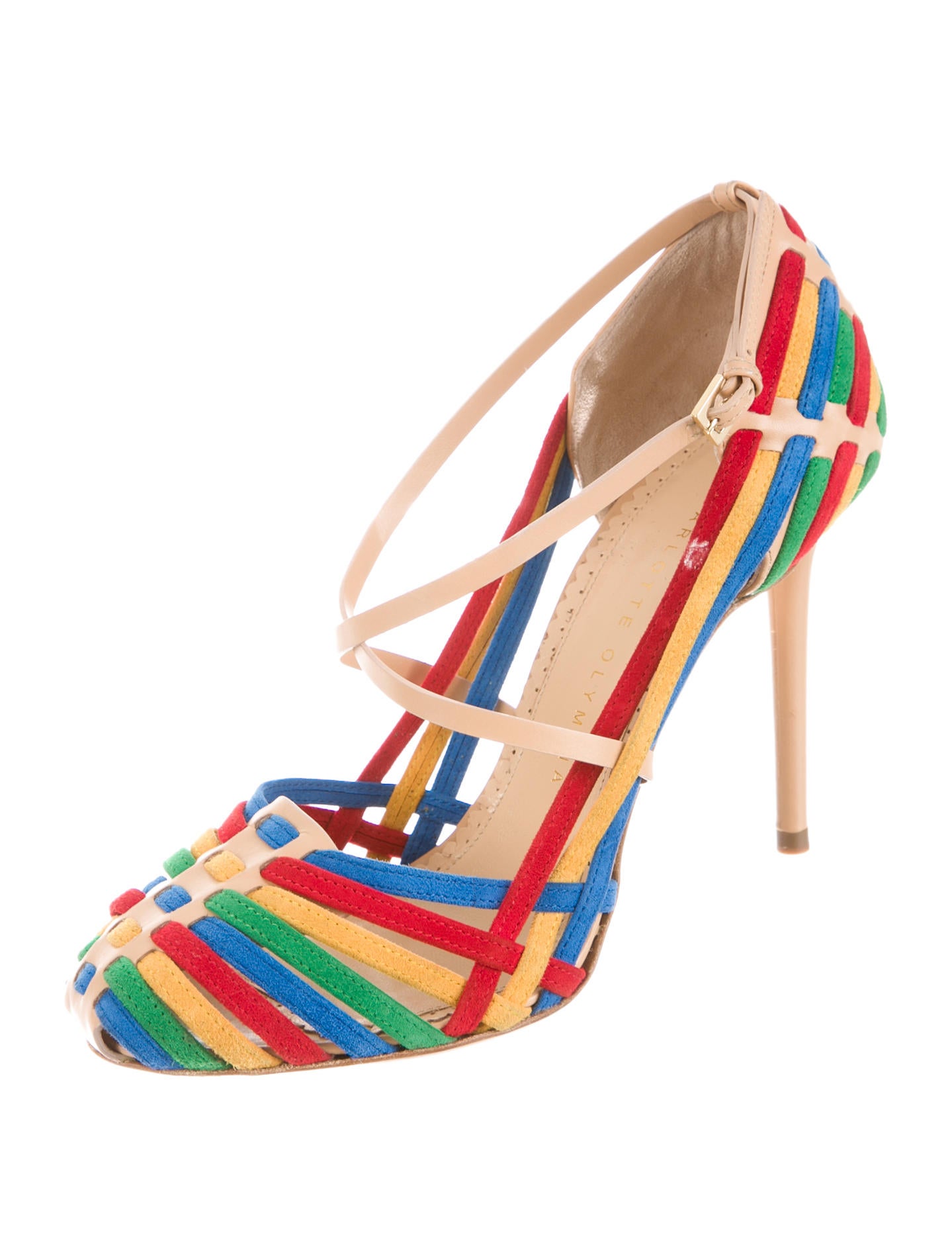Charlotte Olympia Pumps - Green Pumps, Shoes - CIO20717 | The RealReal