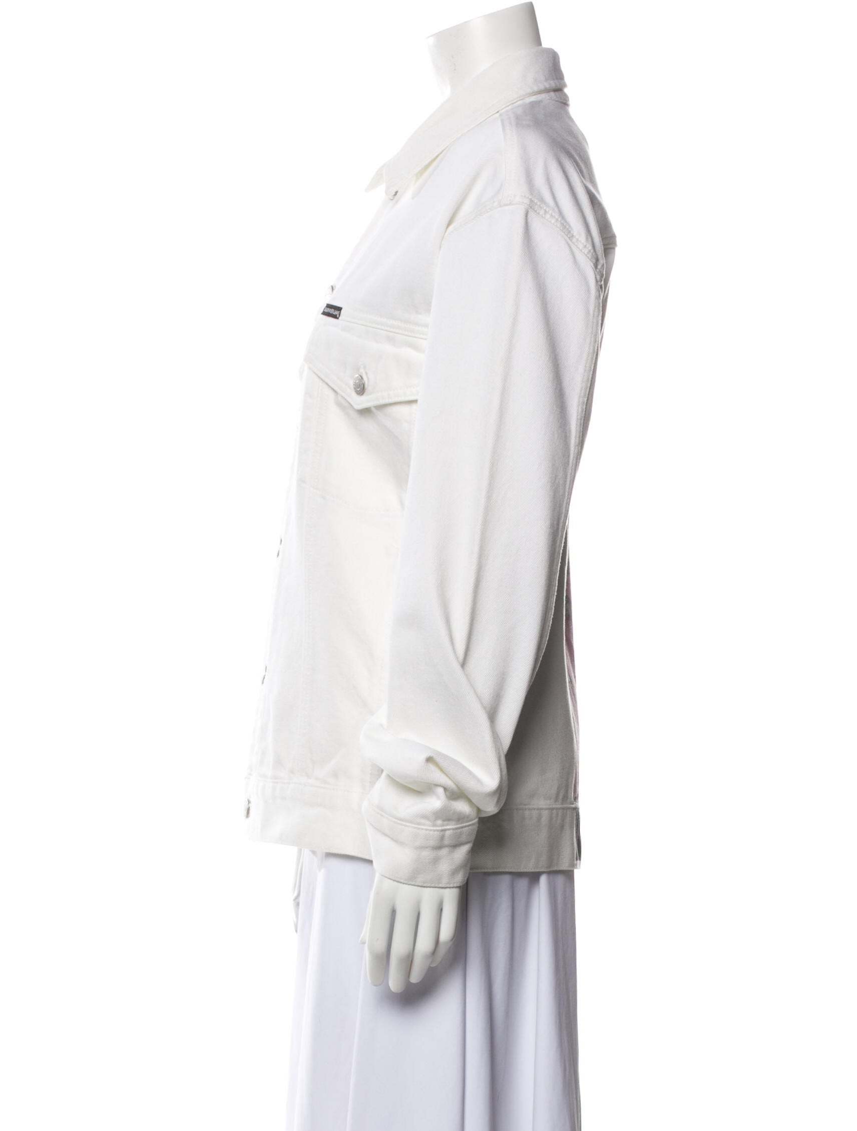 Calvin Klein x Andy Warhol Denim Jacket w/ Tags - Neutrals Jackets ...