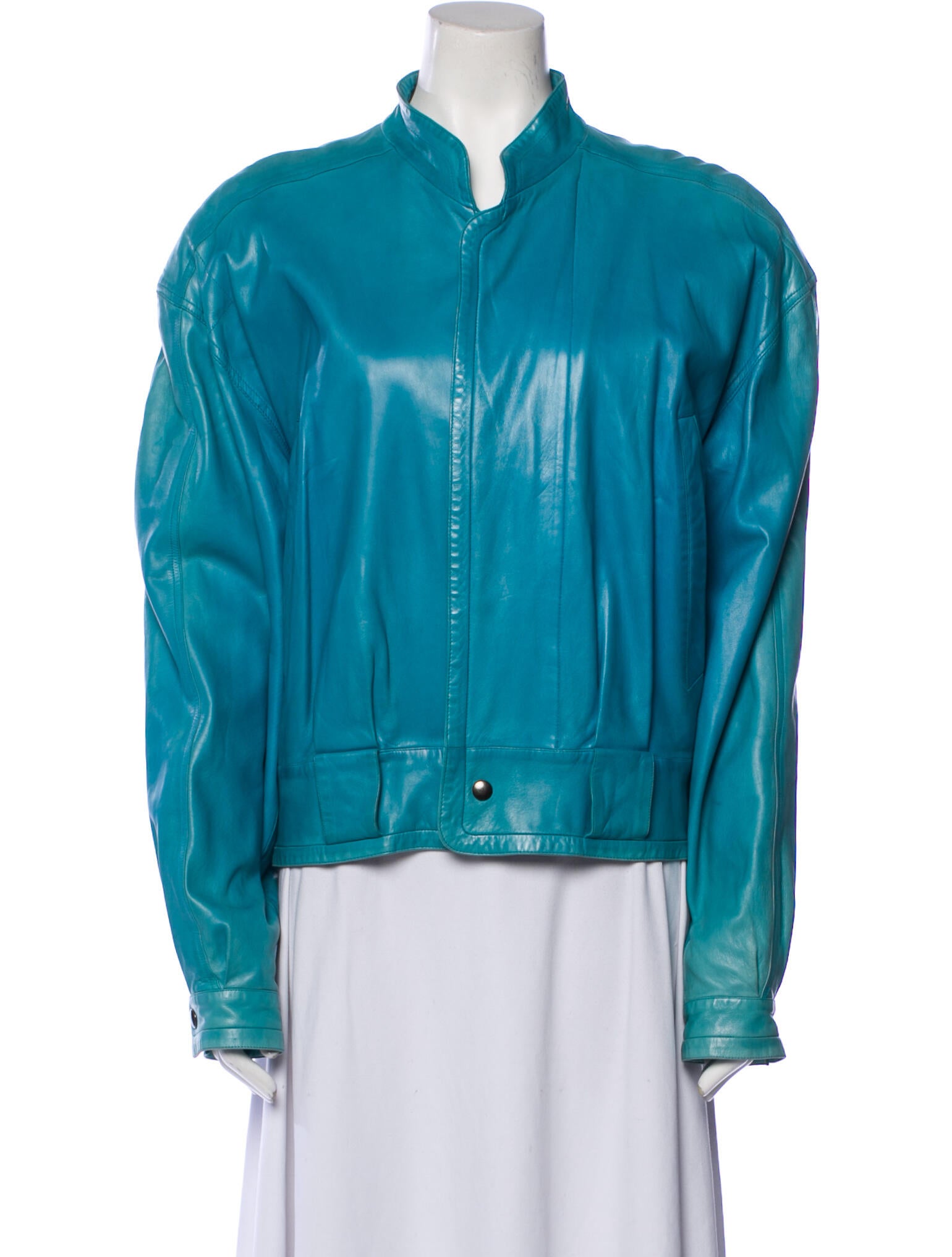 Claude Montana Vintage 1980's Jacket - Blue Jackets, Clothing - CLAUM21340 | The RealReal