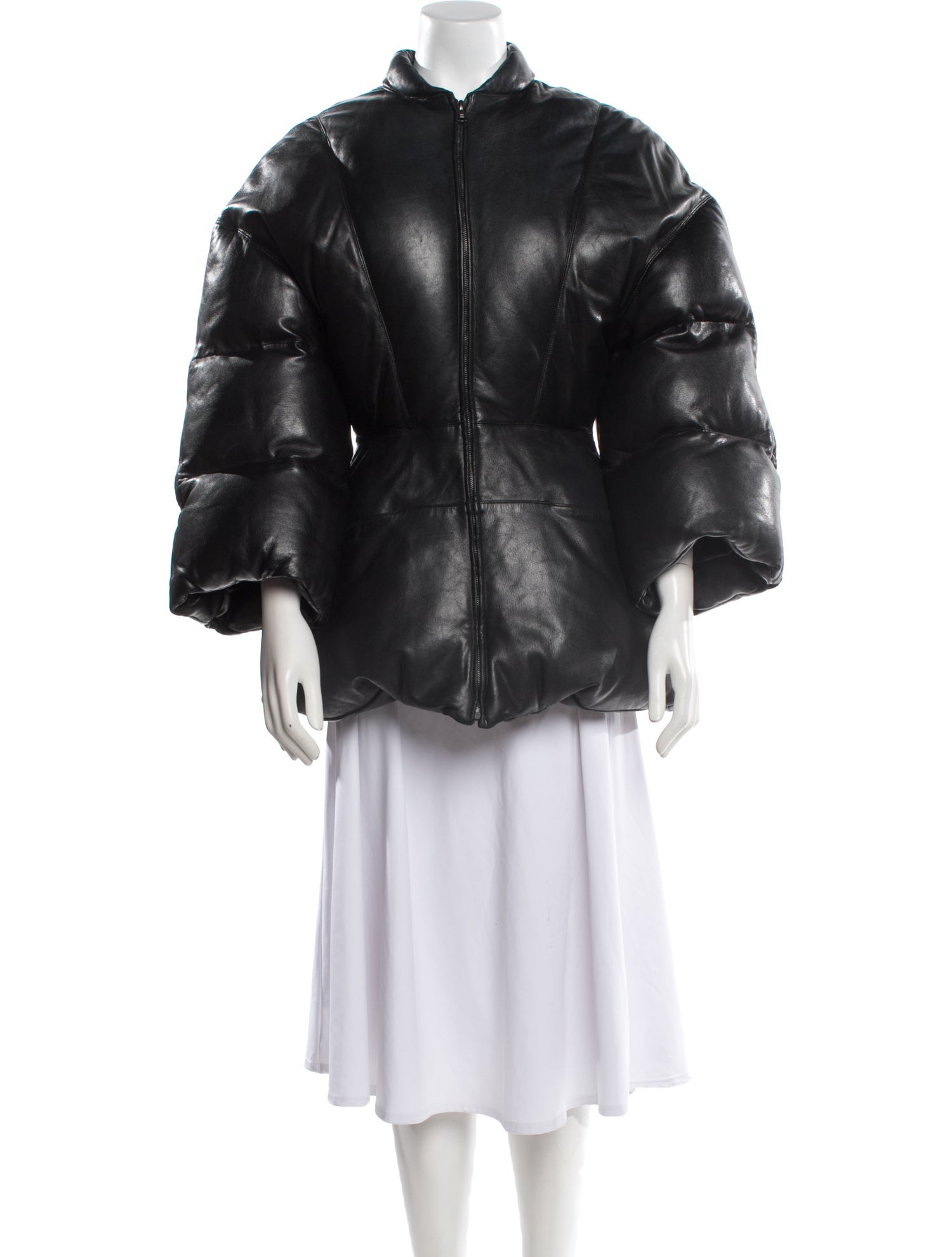 Claude Montana Vintage 1980's Faux Fur Coat - Black Coats, Clothing ...