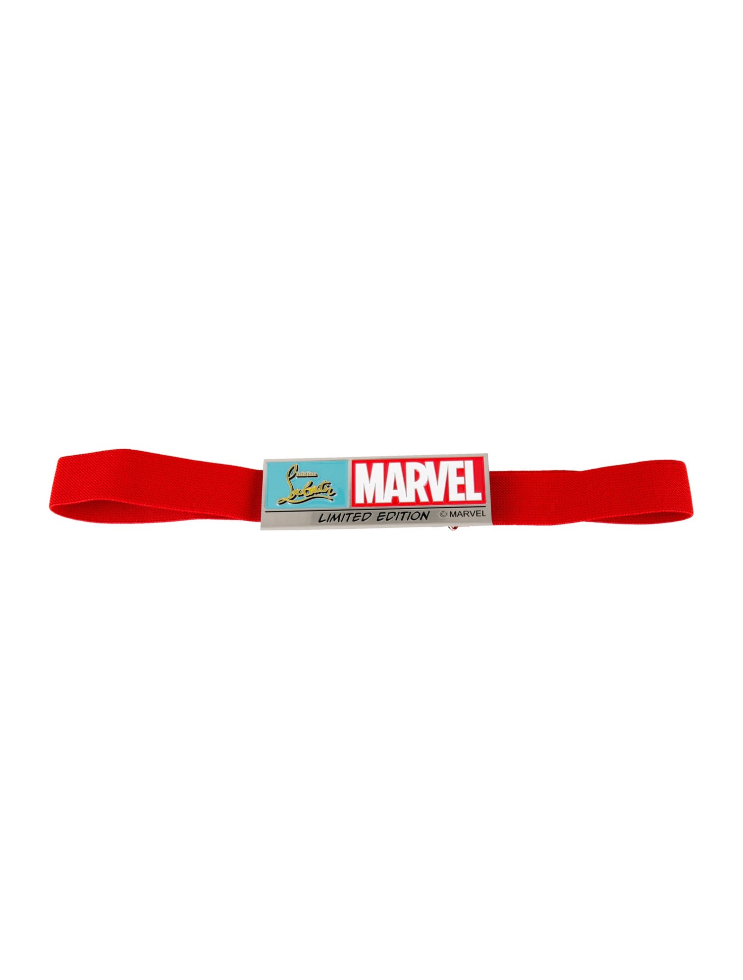 Christian Louboutin x MARVEL Belt - Red Belts, Accessories - CLXMC20006 ...