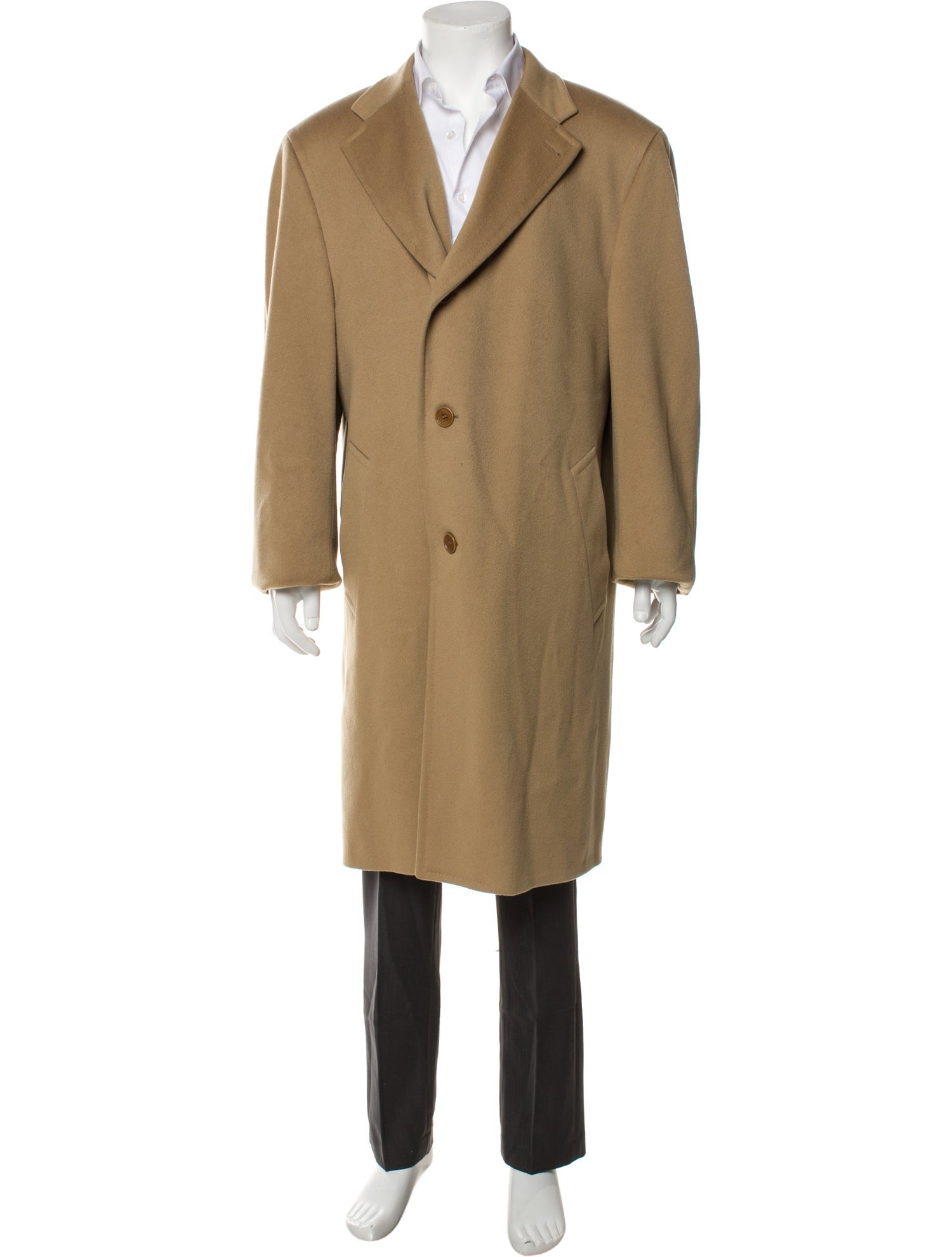 Emporio Armani Overcoat - Neutrals Outerwear, Clothing - EMP45032 | The ...