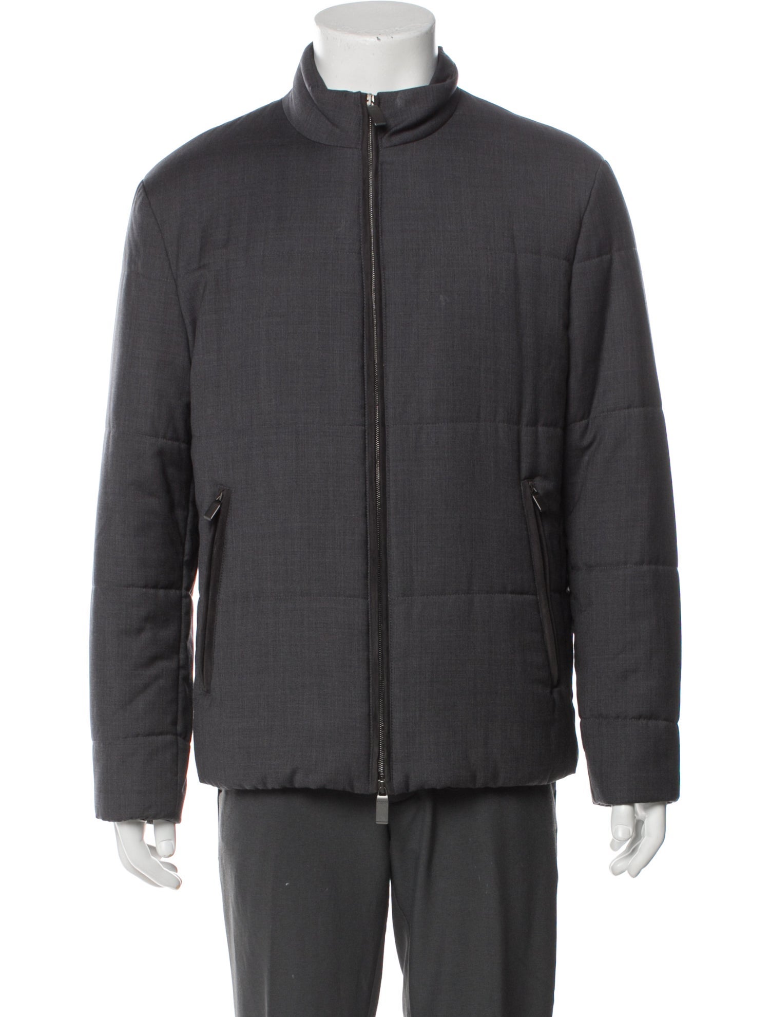 Canali Jacket - Grey Outerwear, Clothing - CNL30776 | The RealReal