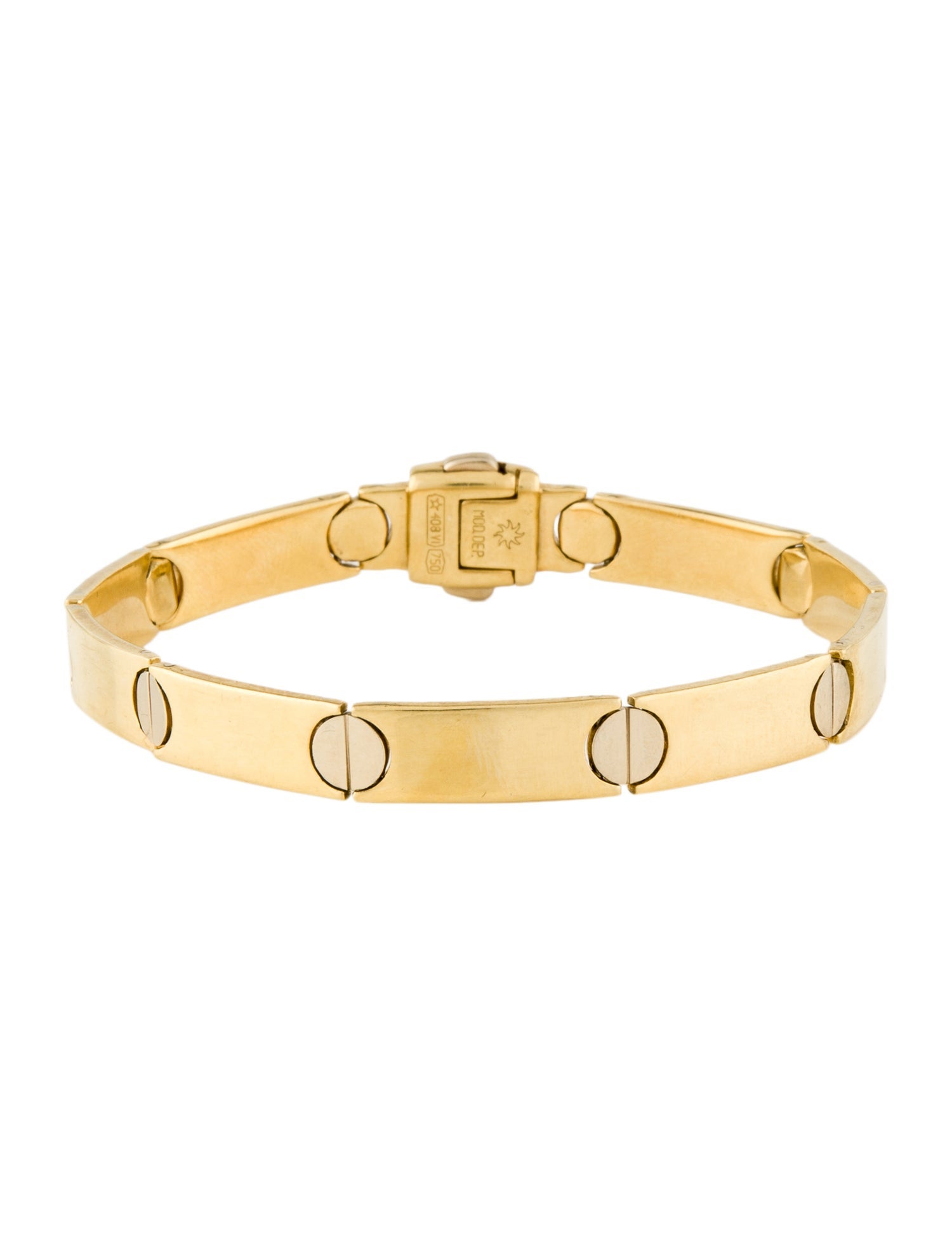 Chimento 18K Diamond Link Bracelet - 18K Yellow Gold Link, Bracelets ...
