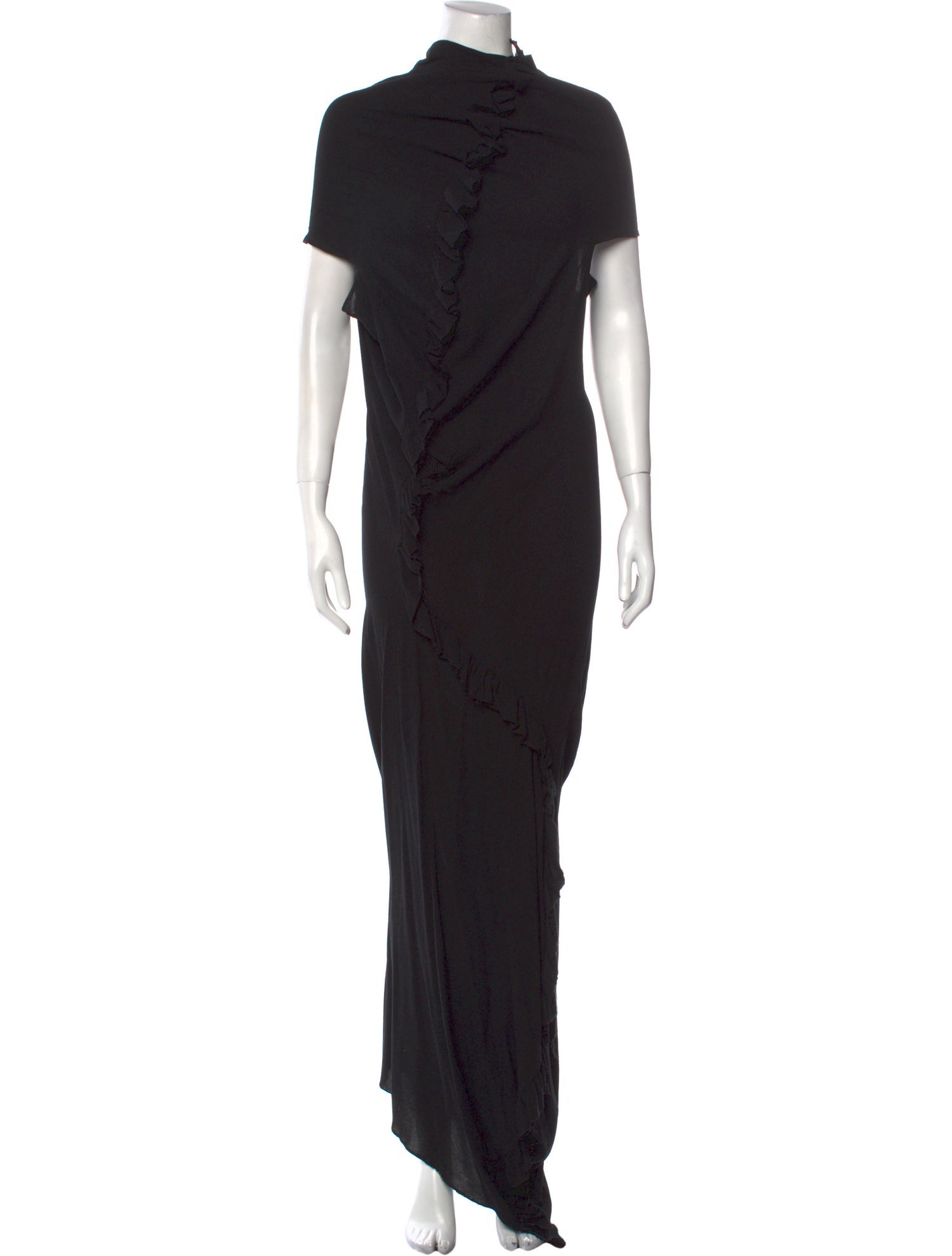Christian Dior Vintage Long Dress - Black Dresses, Clothing - CHR374176 ...