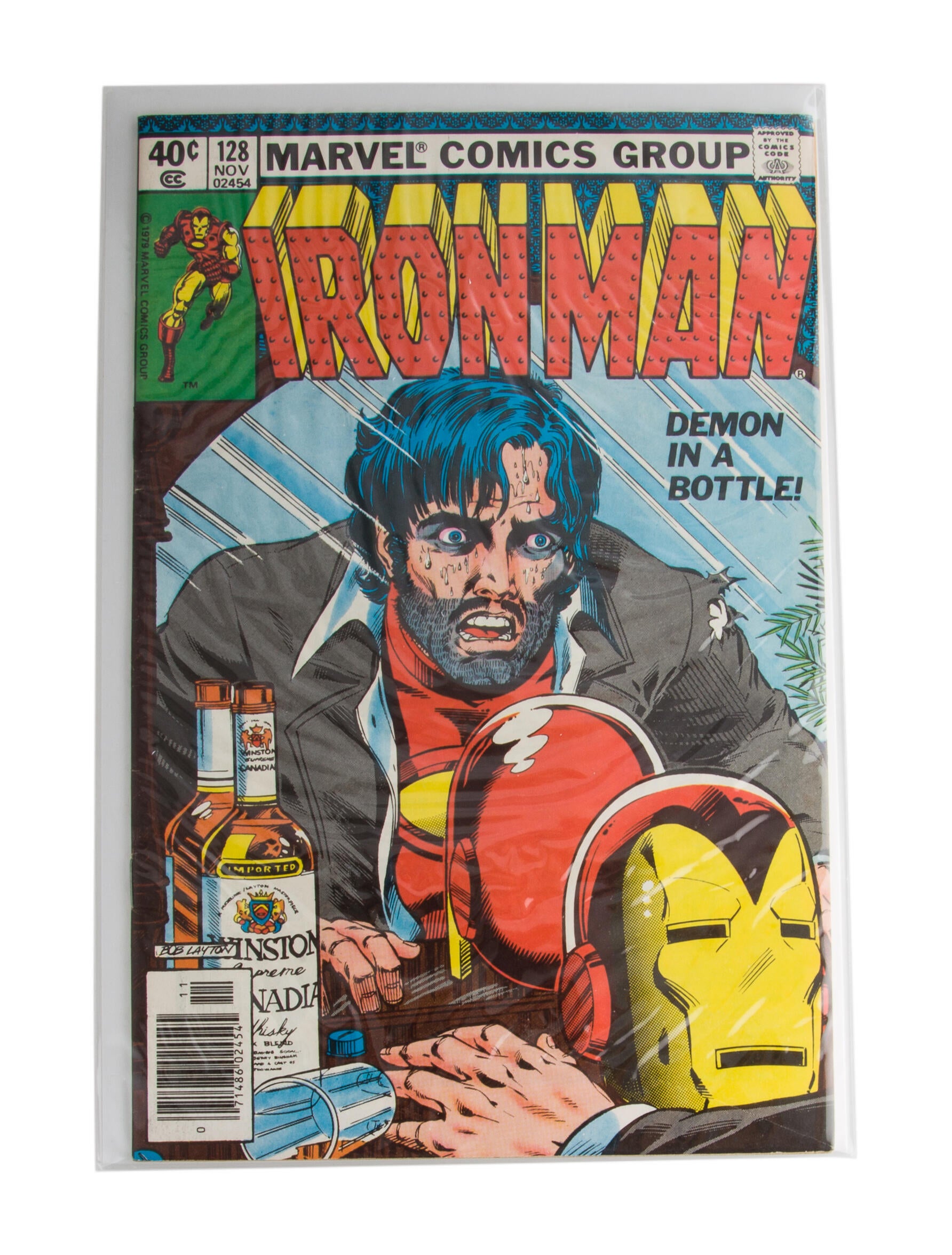 Comic Book Marvel Comics Iron Man #128 - Gold Comics, Collectibles ...