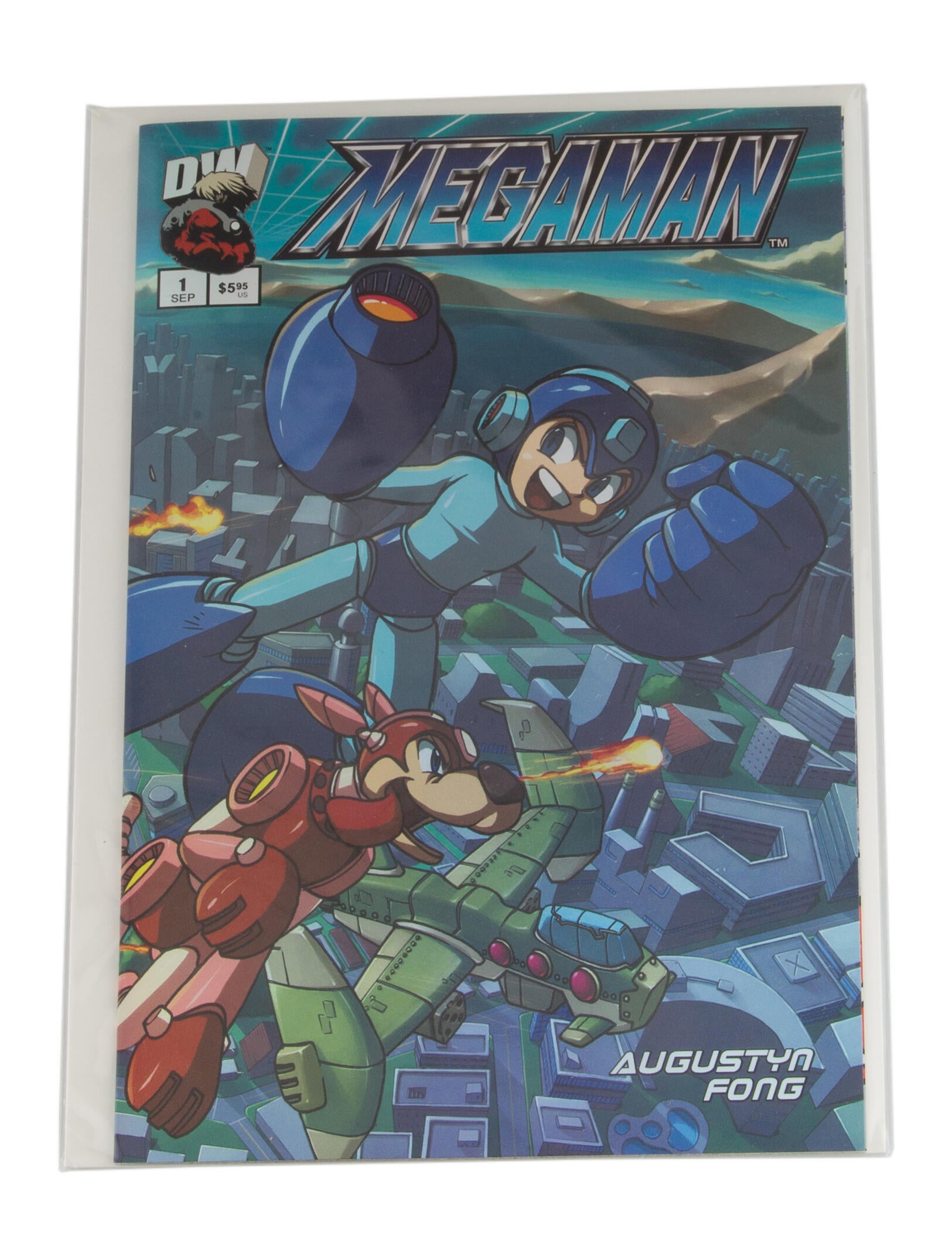 Comic Book Mega Man #1 Foil Variant - VF/NM - Comics, Collectibles ...