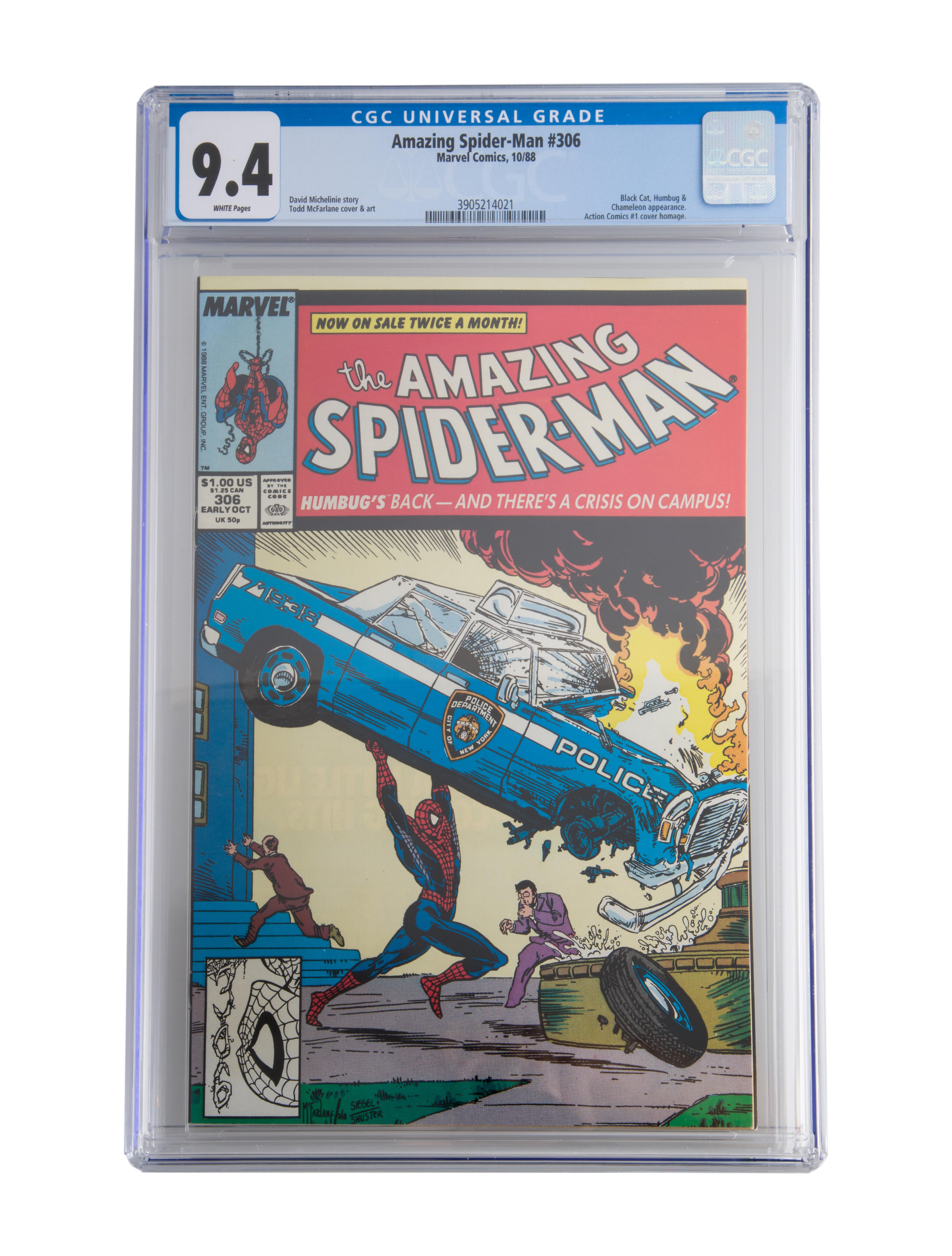 Comic Book Amazing Spider-Man #306 - Red Comics, Collectibles ...