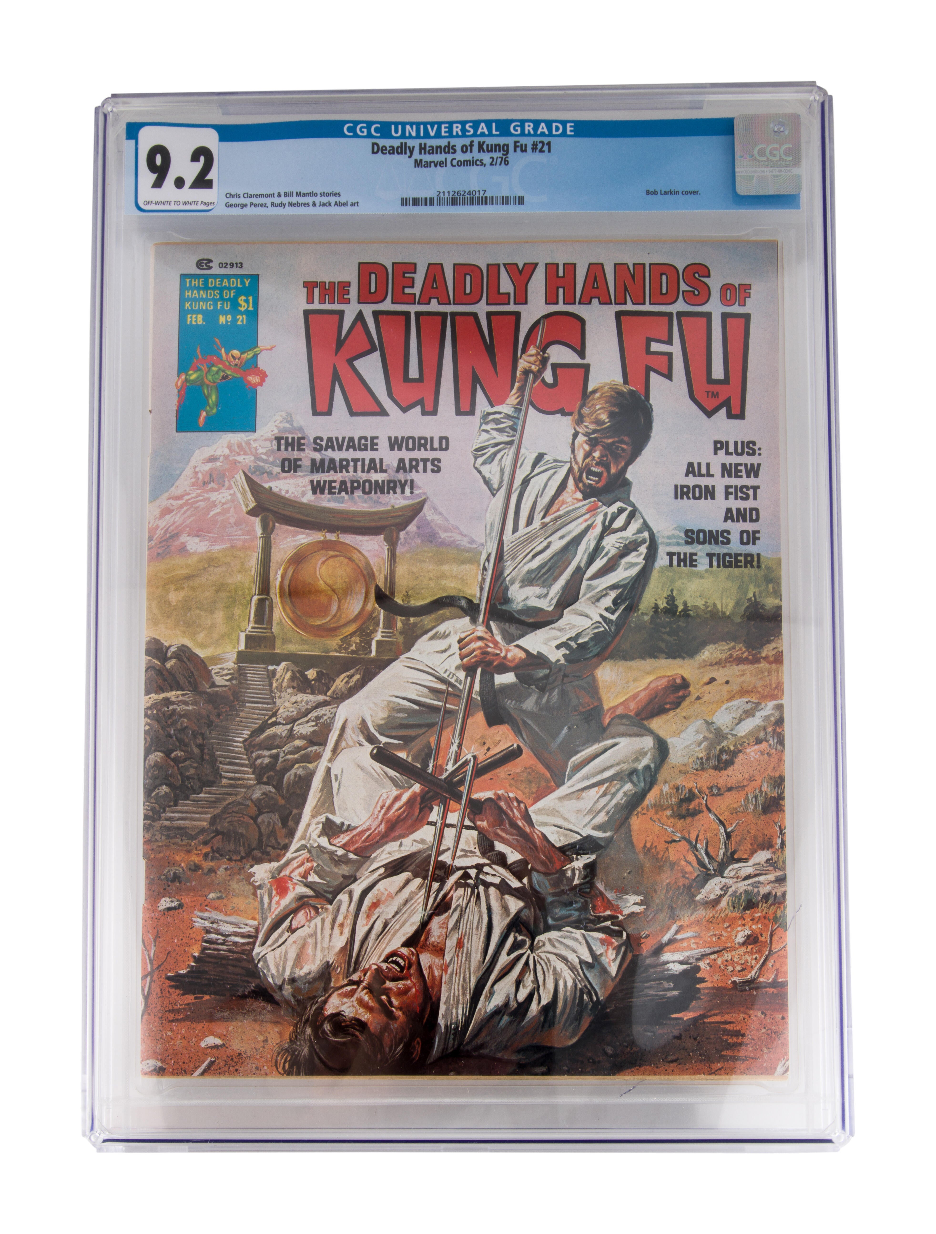 Comic Book Deadly Hands of Kung Fu #21 - CGC 9.2 - Comics, Collectibles ...