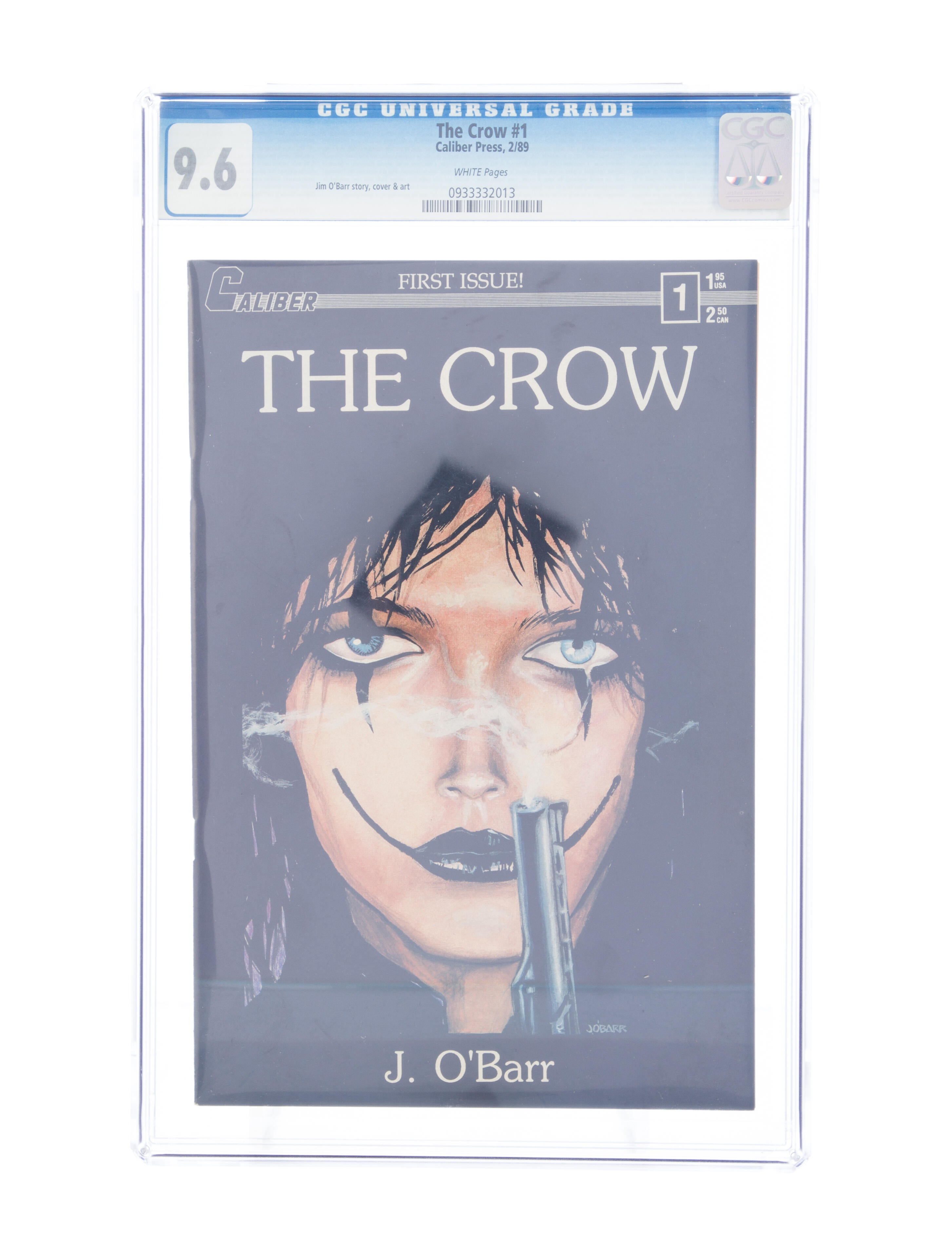 Comic Book The Crow #1 CGC 9.6 - 1st Solo Series - Black Comics ...