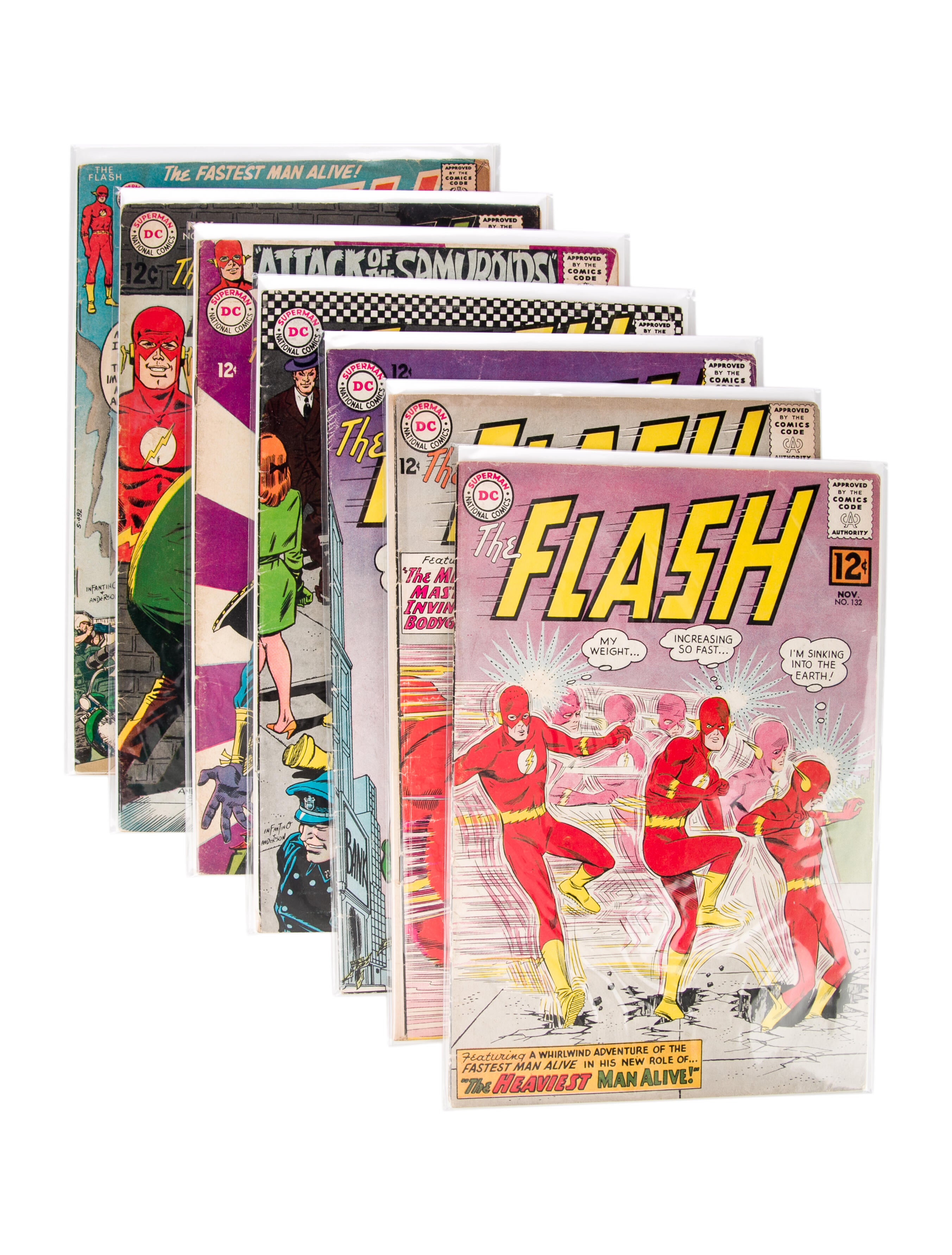 Comic Book 7-Piece Flash Silver Age Comic Book Bundle - Comics ...