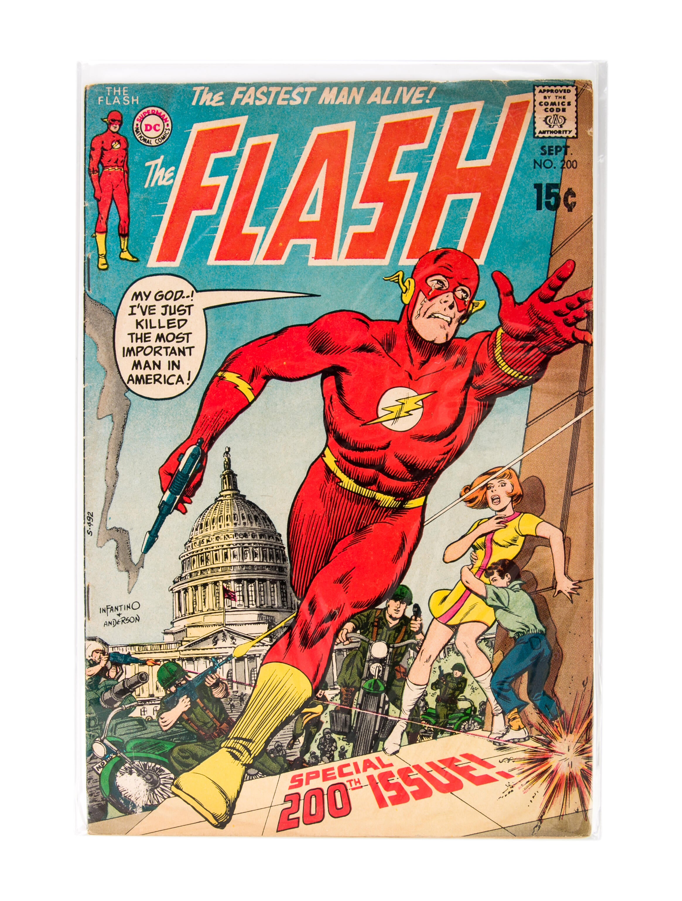 Comic Book 7-Piece Flash Silver Age Comic Book Bundle - Comics ...