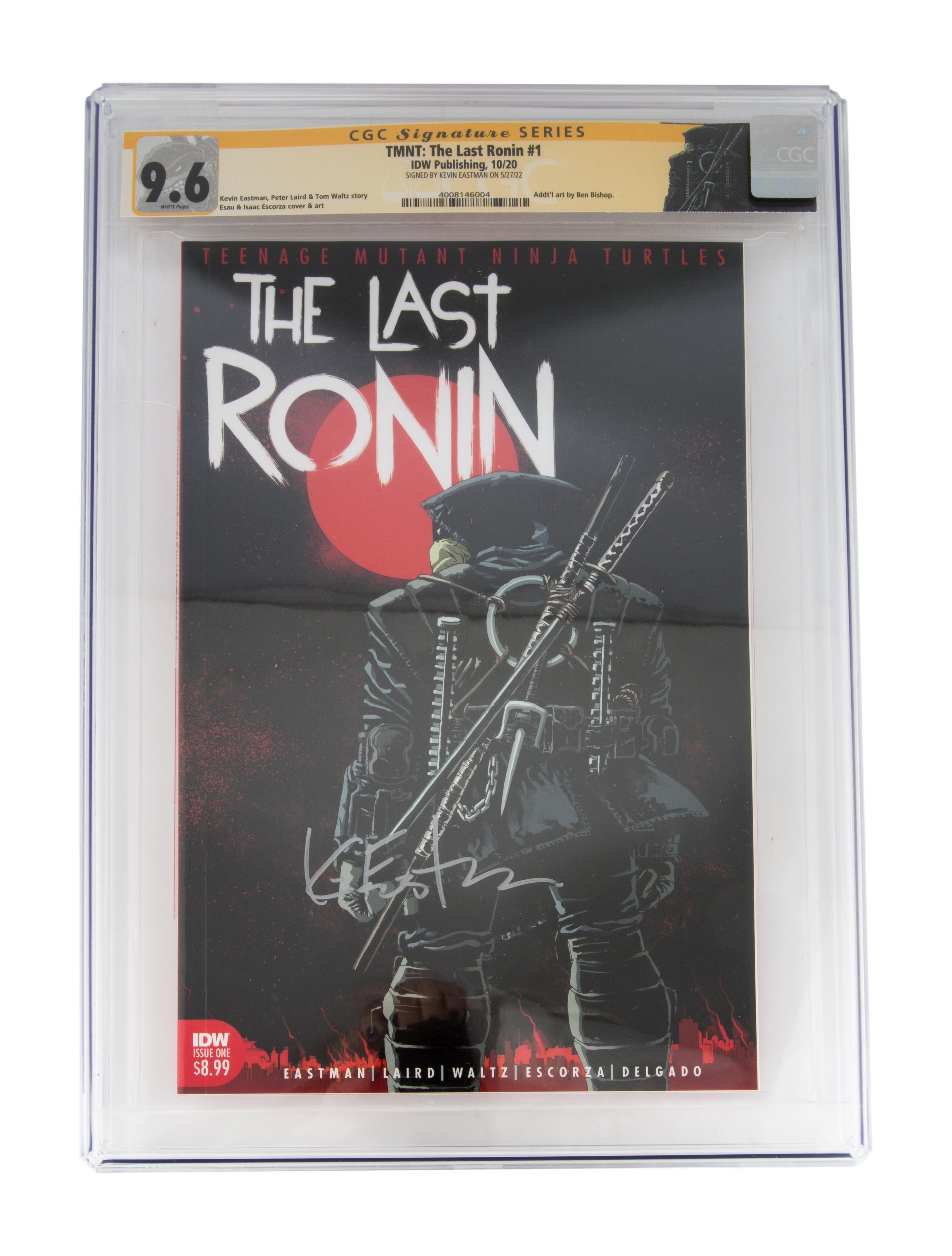 Comic Book TMNT: The Last Ronin #1 - CGC 9.6 - Signed by Kevin Eastman ...
