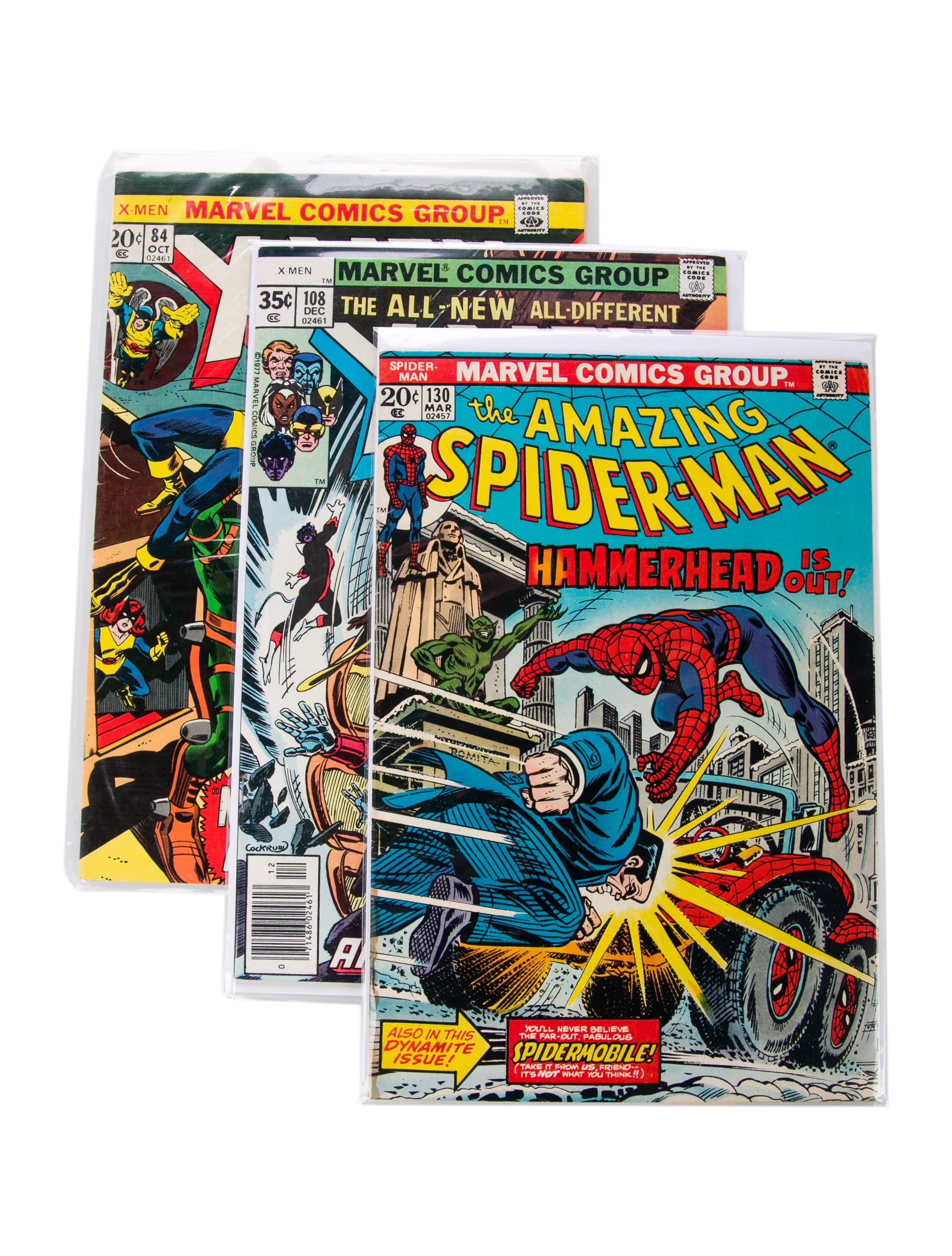 Comic Book 3-Piece X-Men & Spider-Man Comic Bundle - Blue Comics ...