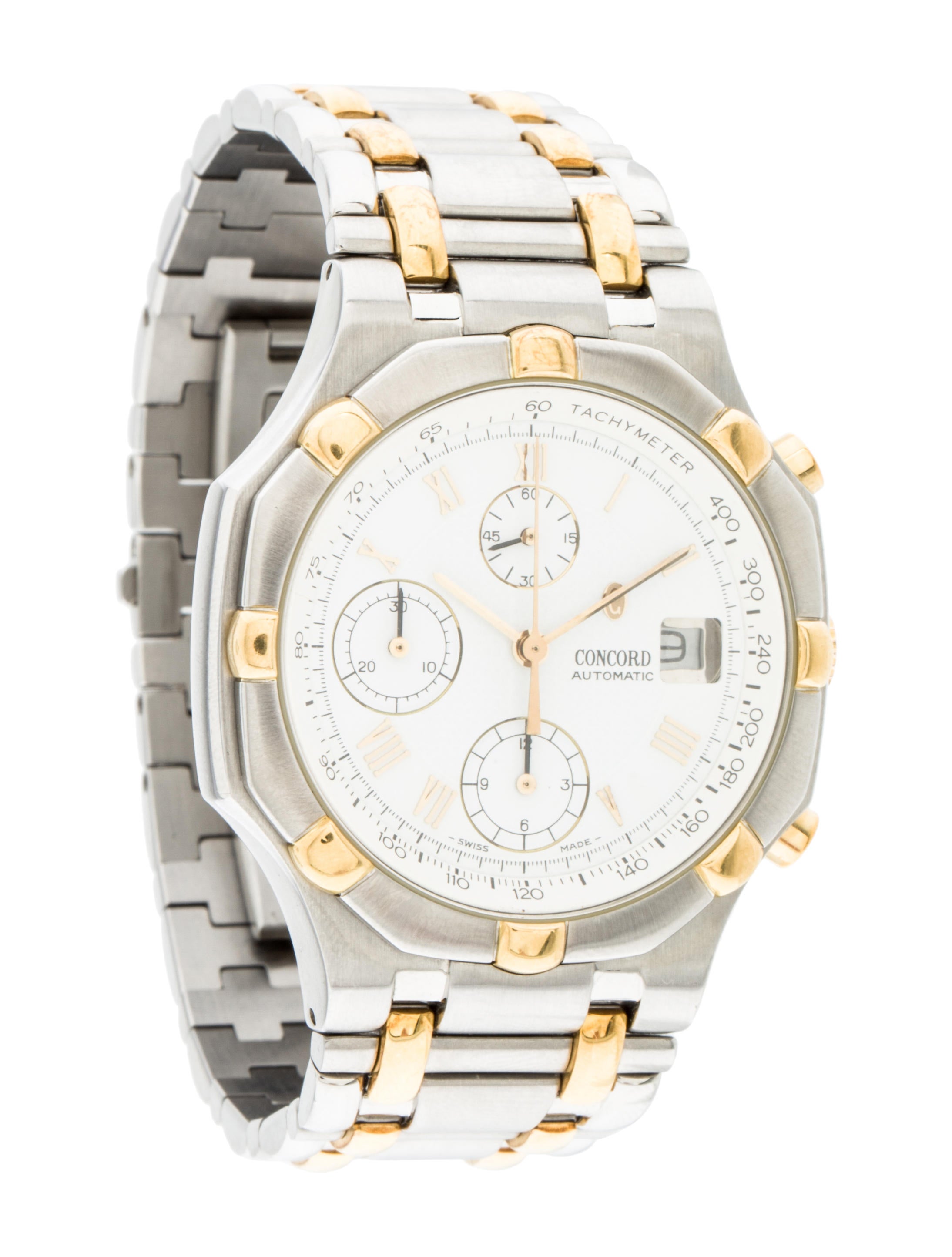 Concord Saratoga Chronograph Watch - Bracelet - CON20451 | The RealReal