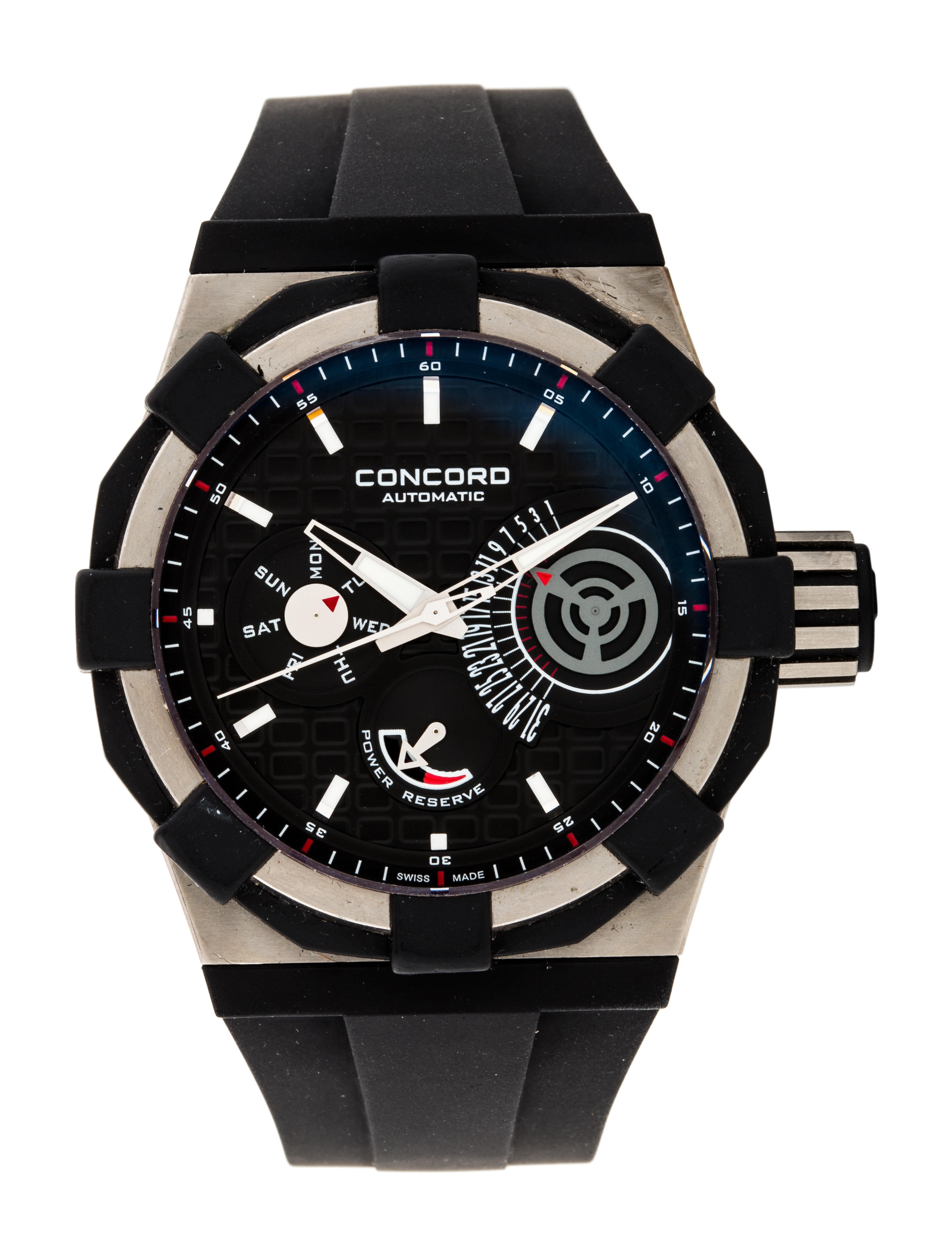 Concord C1 Retrograde Watch - Strap - CON20782 | The RealReal