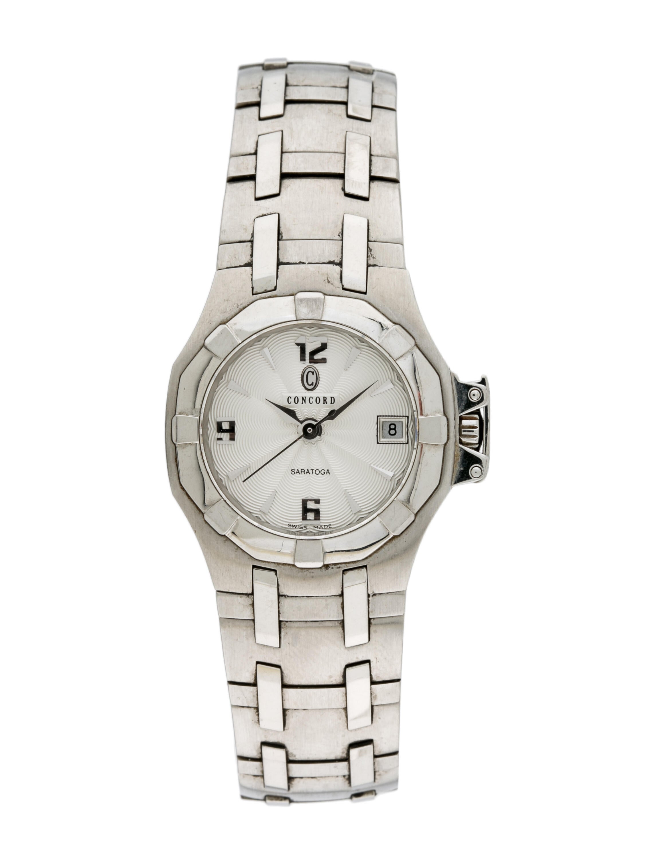 Concord Saratoga Watch - Silver - CON21202 | The RealReal
