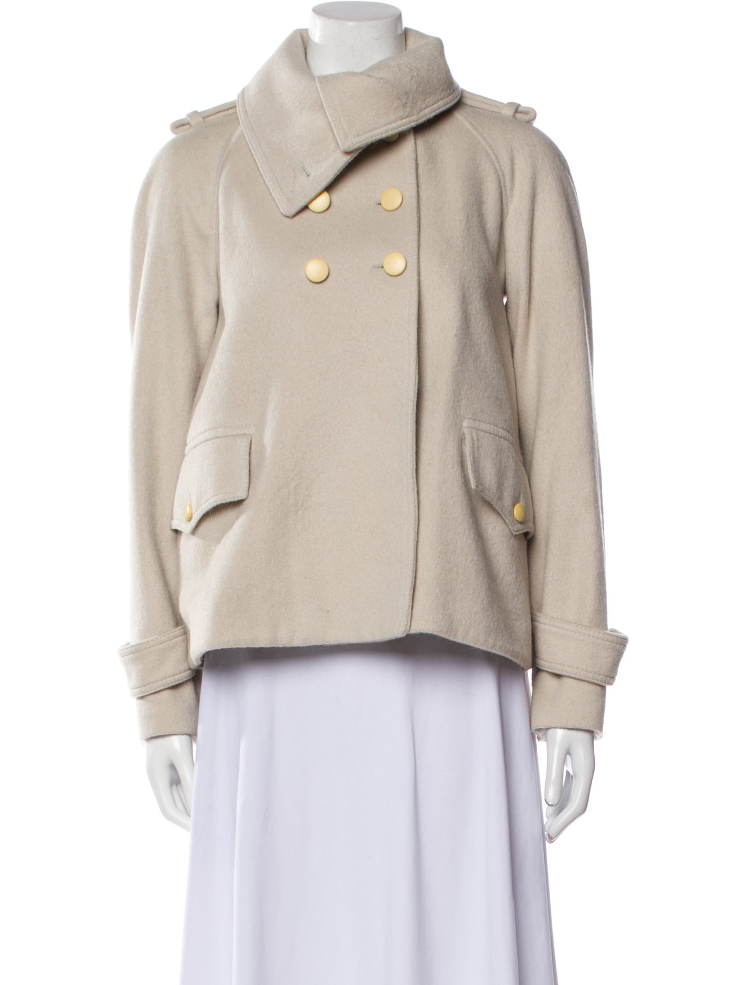 Costume National Coat - Neutrals Coats, Clothing - COT34680 | The RealReal