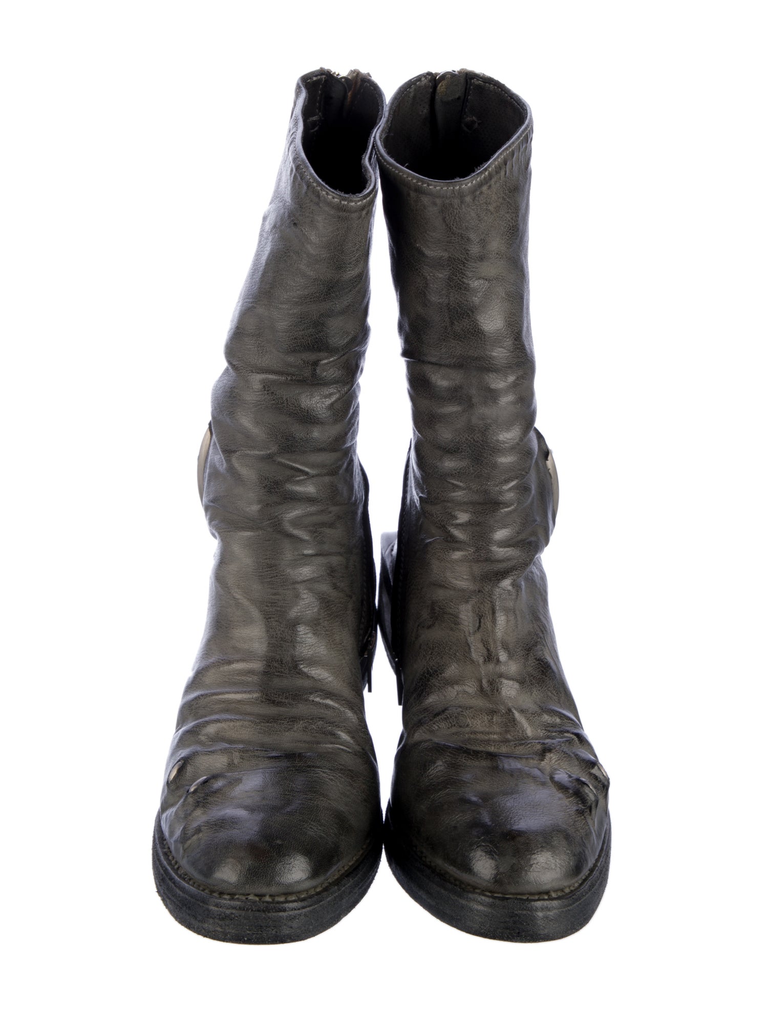 Carol Christian Poell Titanium Prosthetic U-Sole Seamless Tornado ...