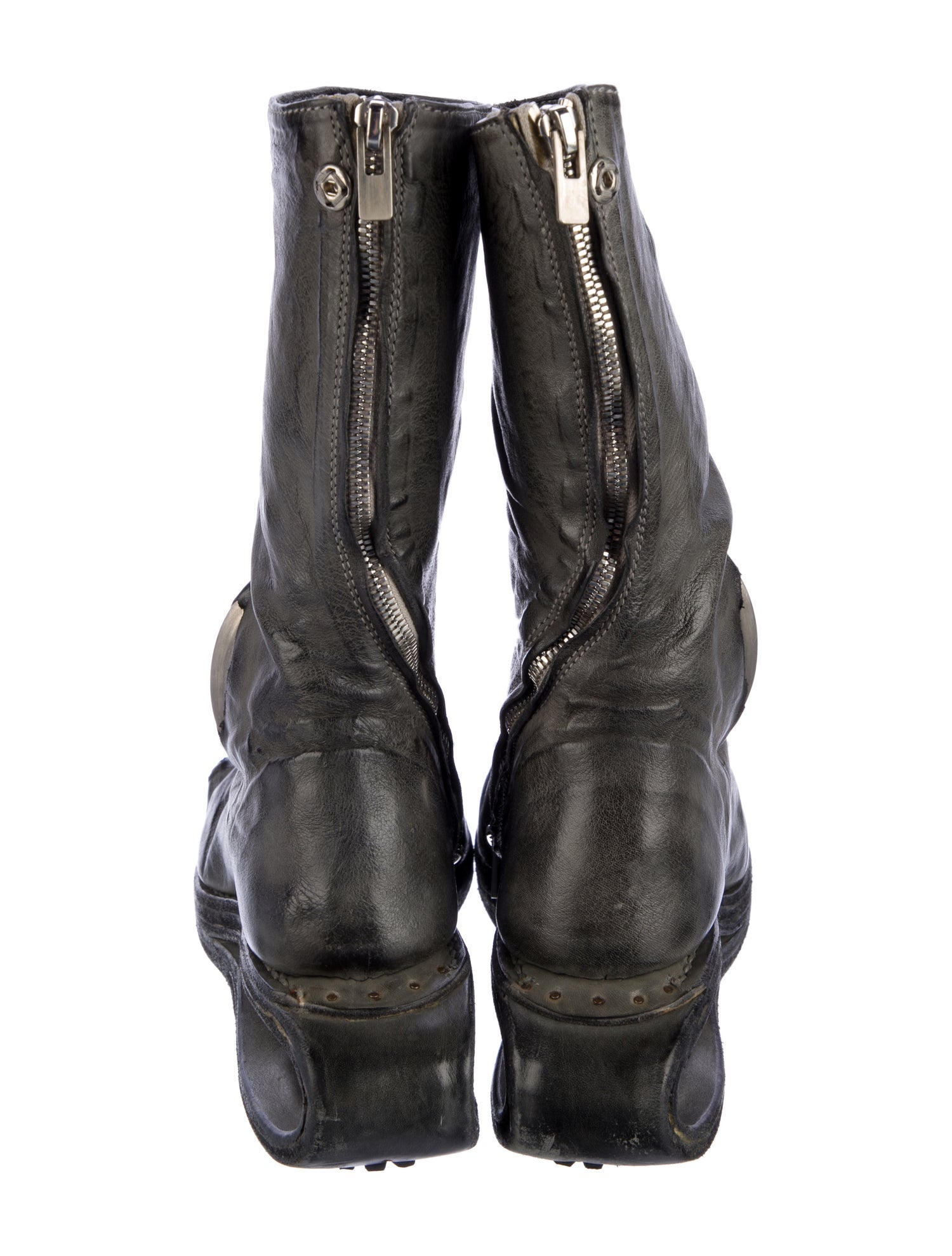 Carol Christian Poell Titanium Prosthetic U-Sole Seamless Tornado ...