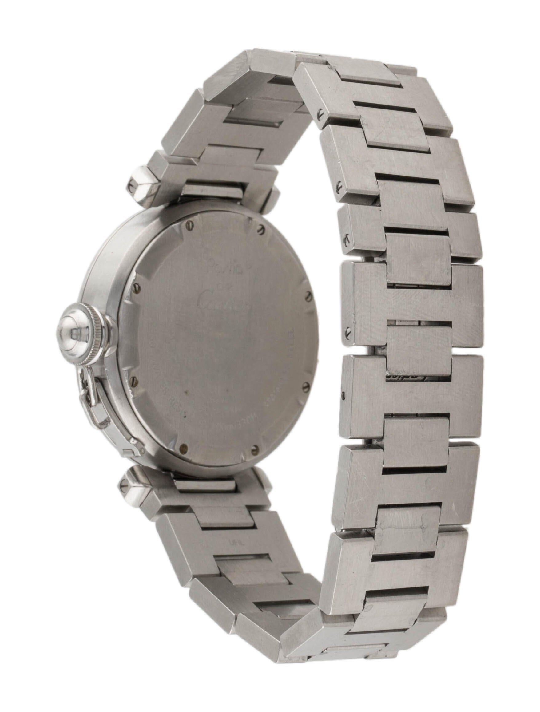 Cartier Pasha C GMT Watch - 2550 / W31049M7 | The RealReal