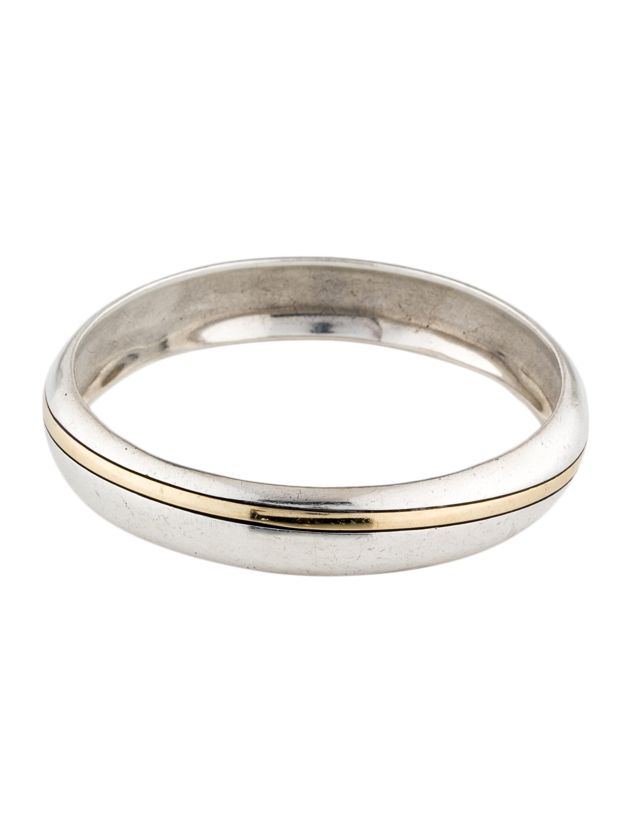 Cartier Vintage Bangle - 18K Yellow Gold Bangle, Bracelets - CRT100988 ...