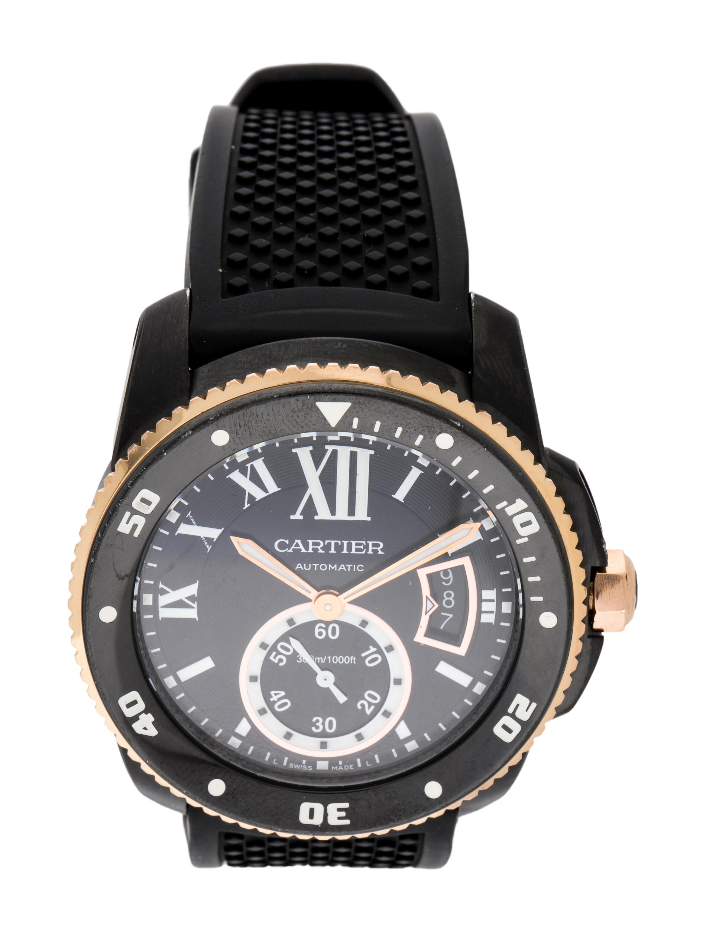 Cartier Calibre de Cartier Diver Watch - 3729 | The RealReal