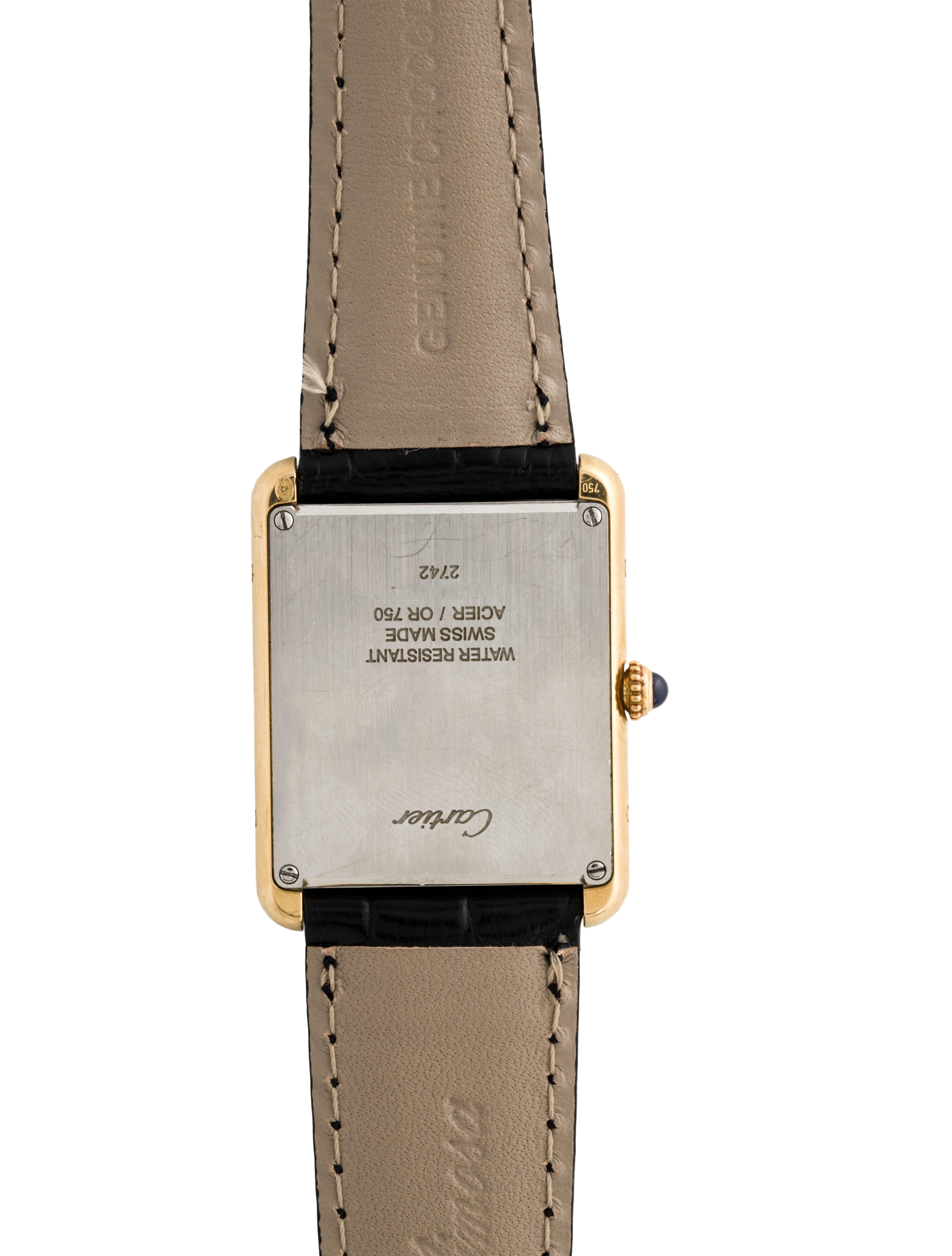 Cartier Tank Solo Watch - W5200004 | The RealReal