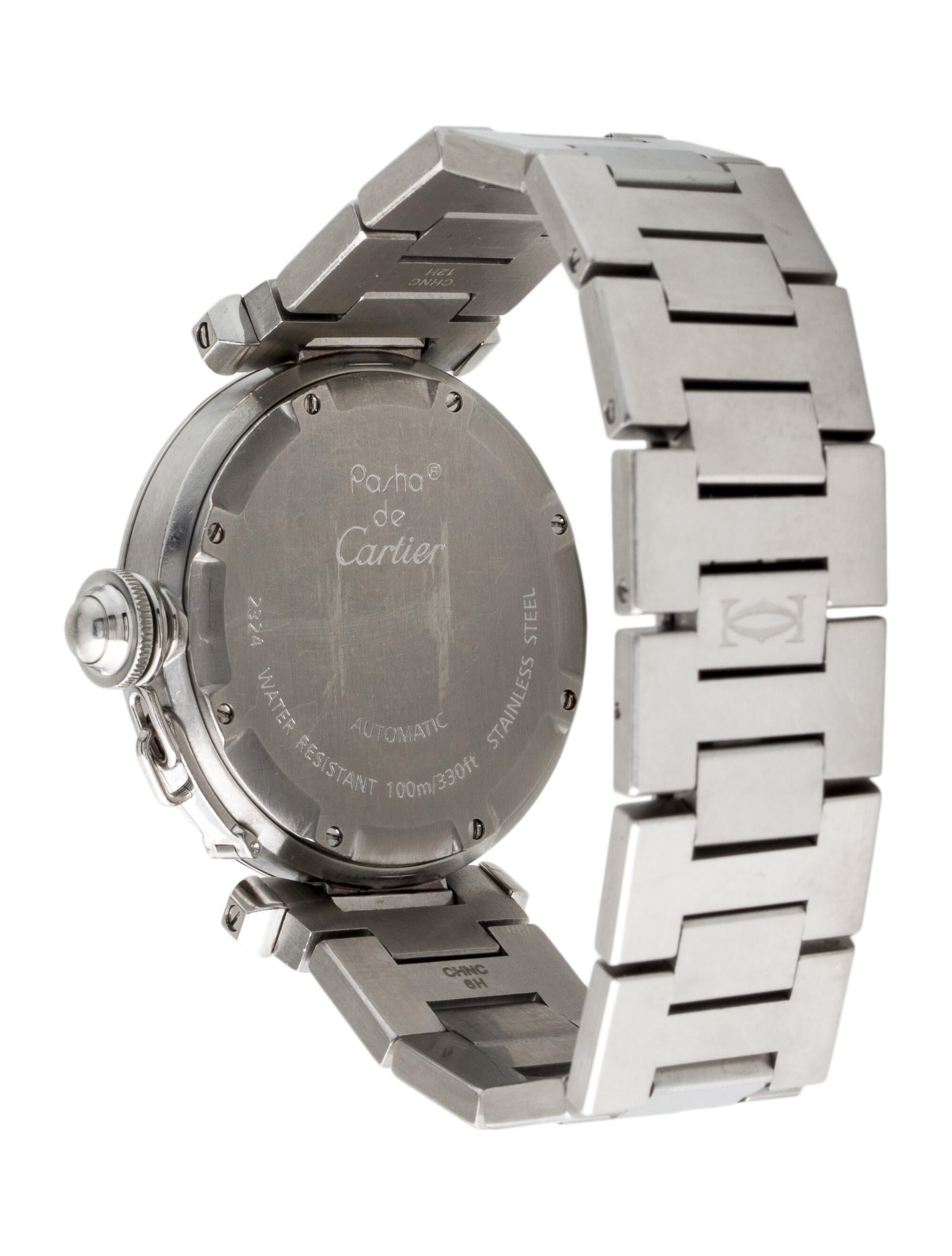 Cartier Pasha C de Cartier Watch - W31015M7 | The RealReal