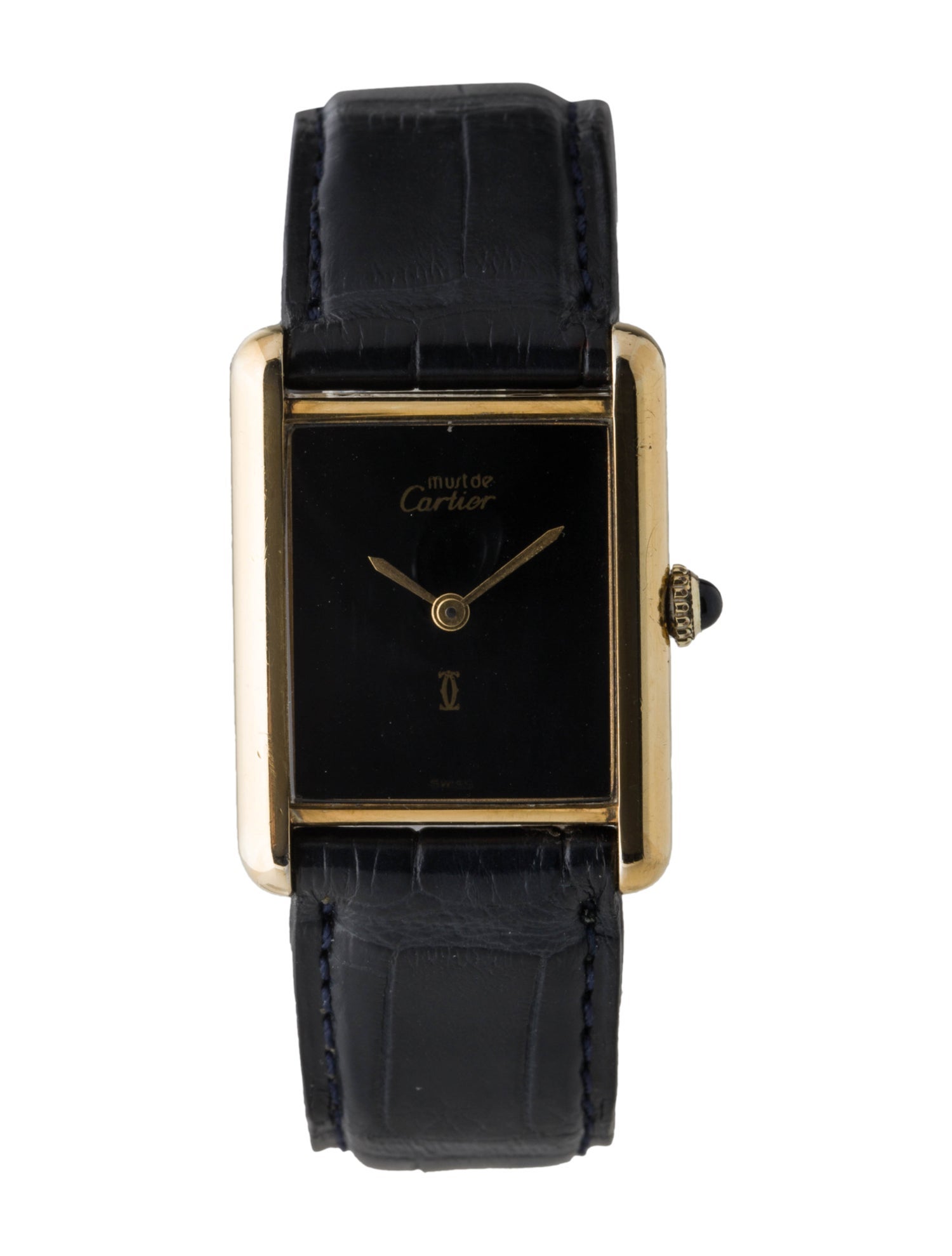 Cartier Must de Cartier Tank Watch - CRT108935 | The RealReal