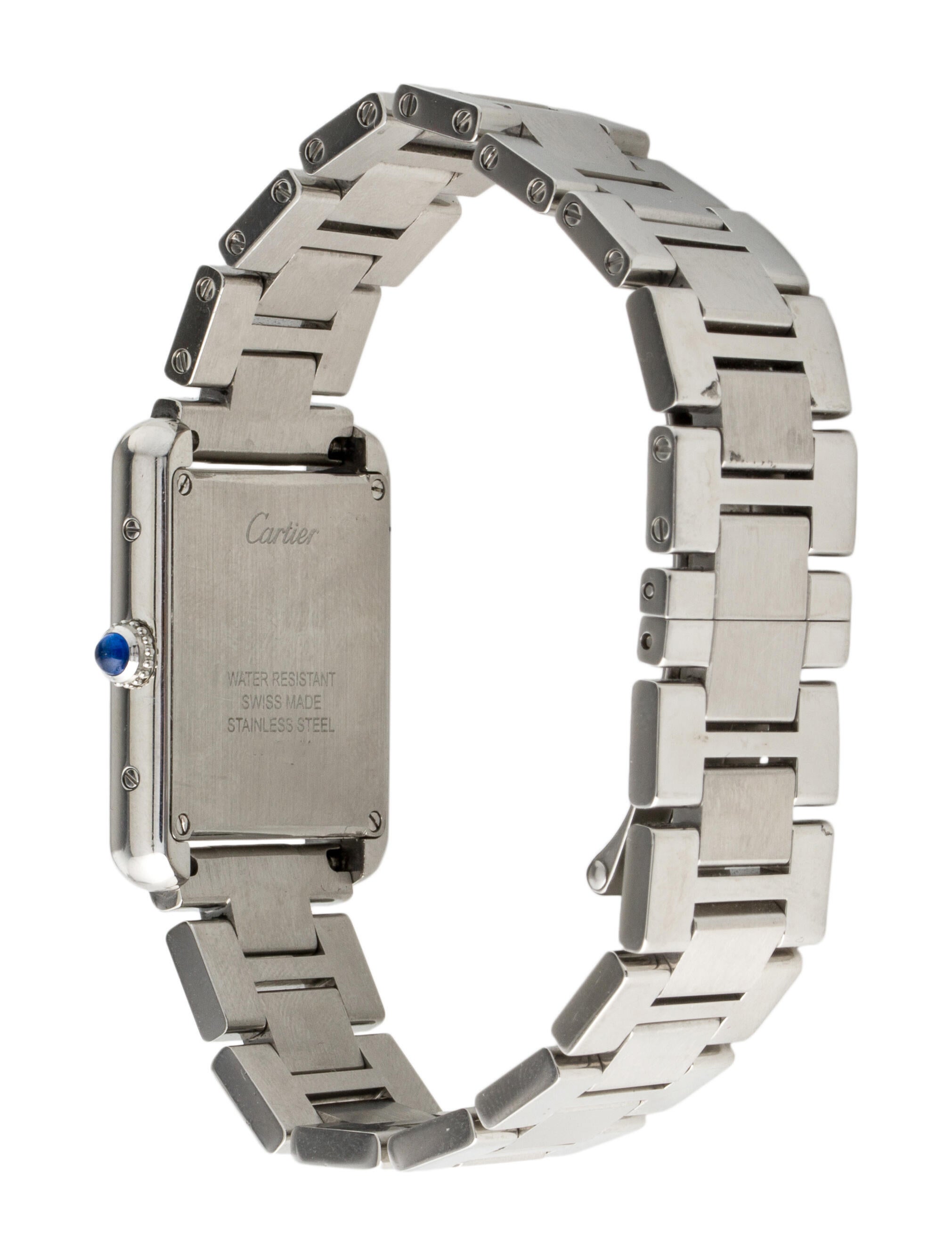 Cartier Tank Solo Watch - W5200013 | The RealReal