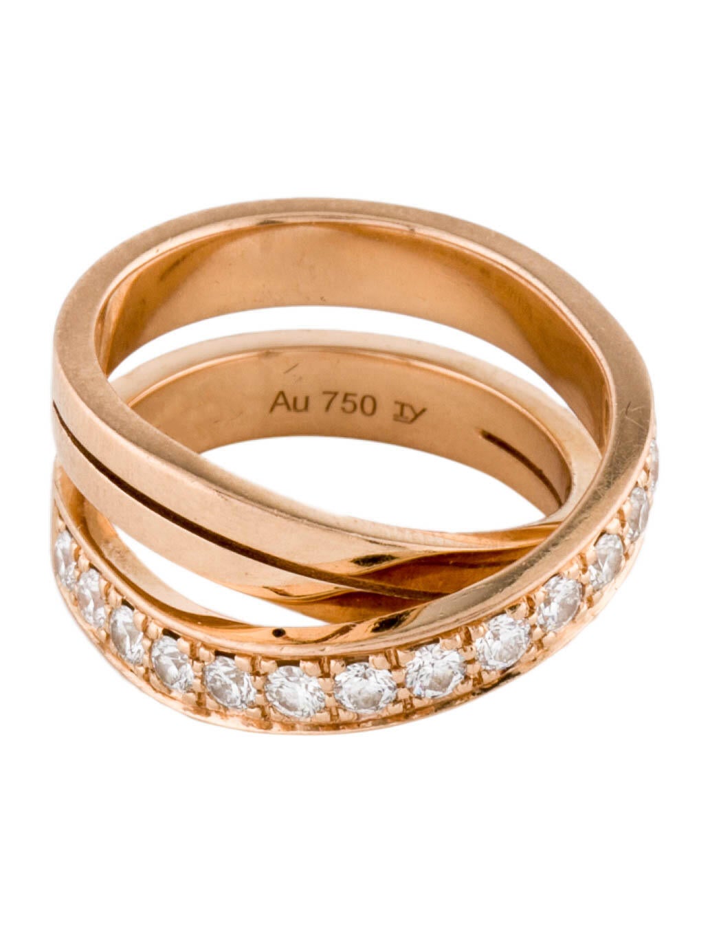 Cartier Trinity de Cartier Ring - 18K Yellow Gold Rolling Ring, Rings ...