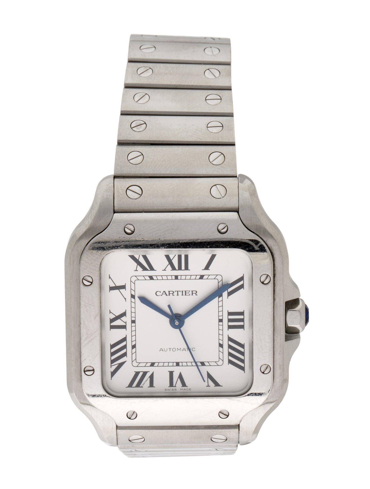Cartier Santos de Cartier Carrée Watch - 0902 | The RealReal