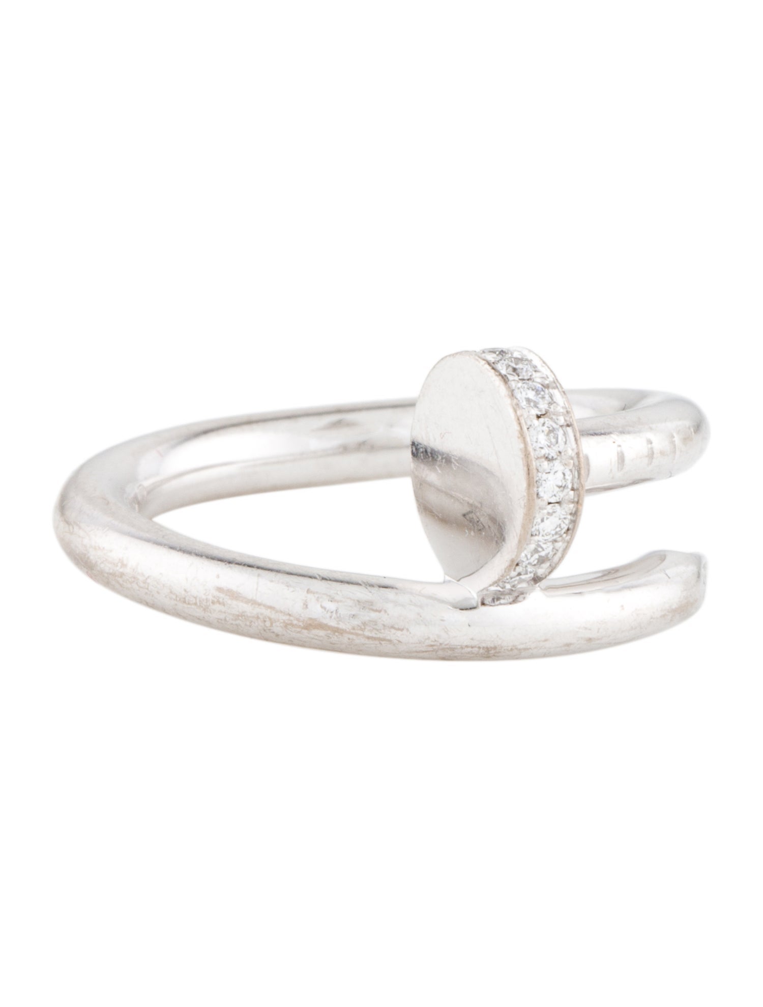 Cartier Diamond Rolling Ring - Gold, 18K Yellow Gold Rolling Ring ...