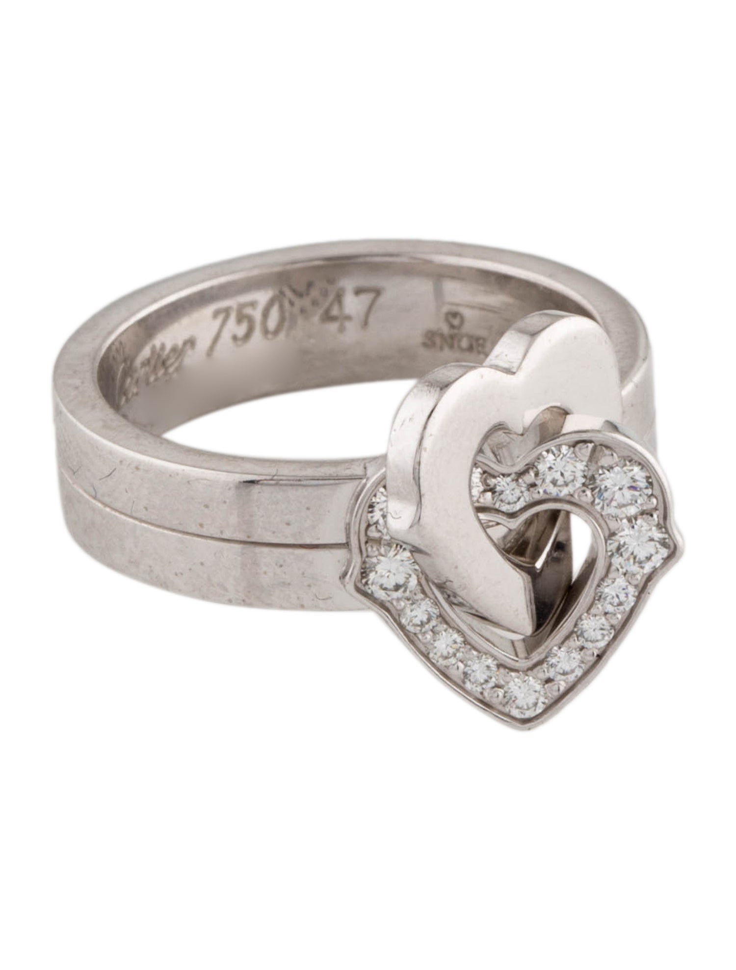 Cartier Vintage Les Must de Cartier Trinity Rolling Ring - 18K Yellow ...