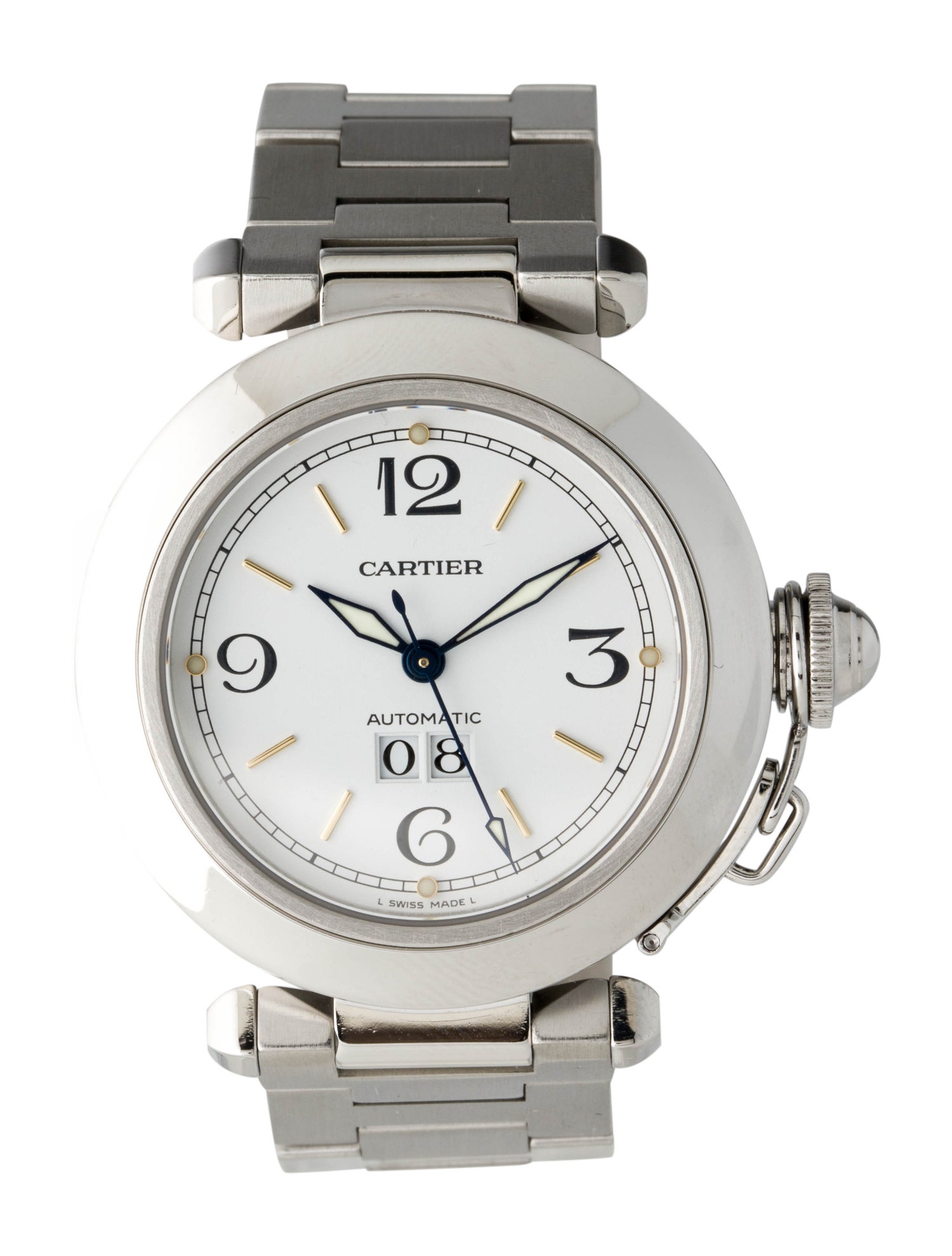Cartier Pasha C de Cartier Watch - W31044M7 | The RealReal