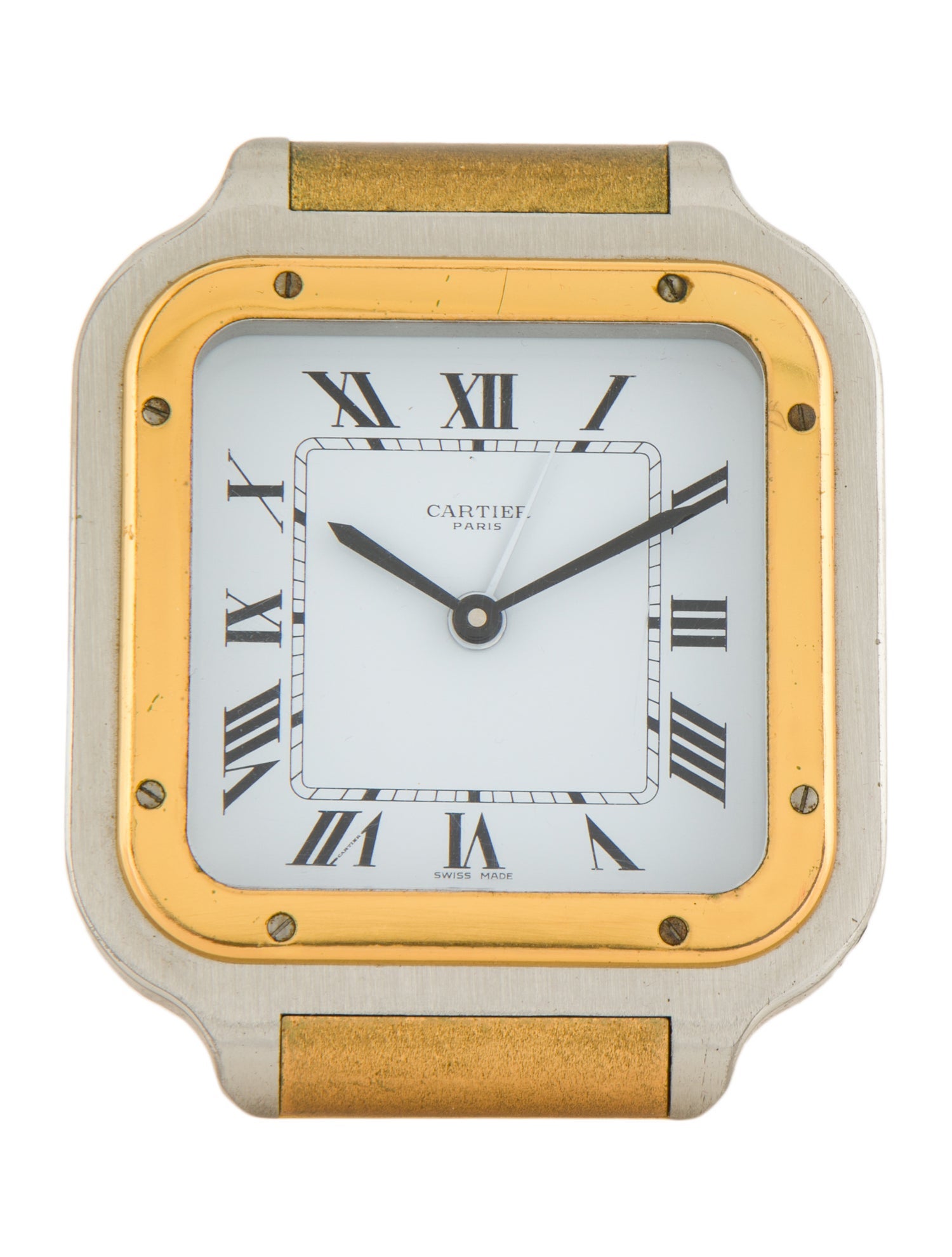 Cartier Desk Alarm Clock - White Decorative Accents, Decor ...