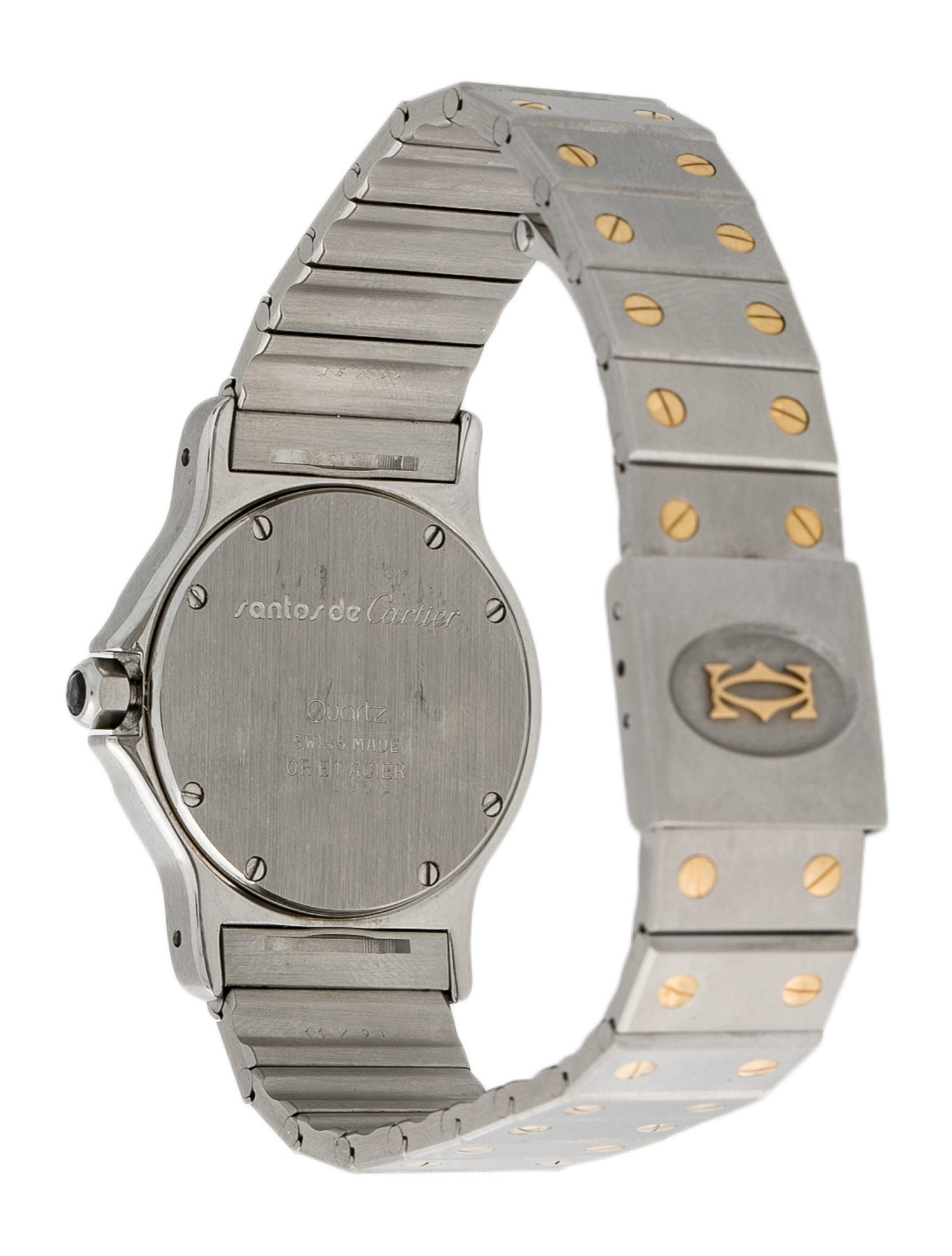 Cartier Santos Octagon Watch - 187902 | The RealReal